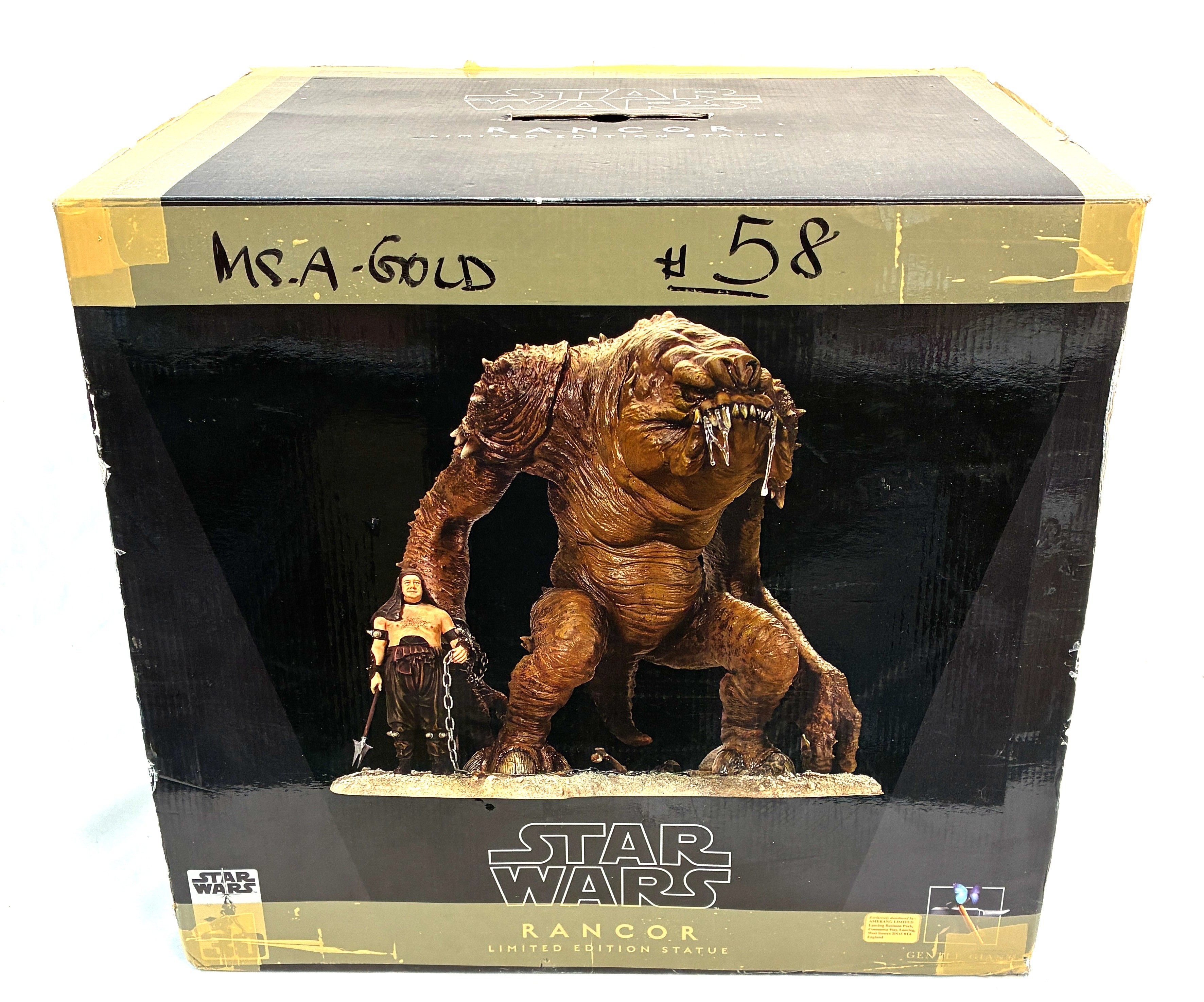 Lot 481 - Gentle Giant Star Wars Rancor Statue,