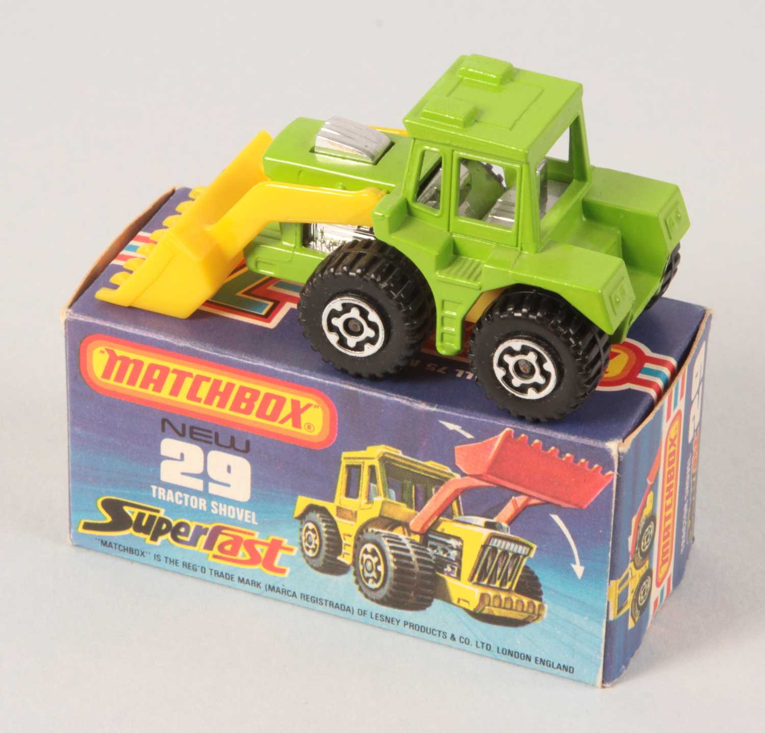 Lot 150 - Matchbox Superfast 29c Tractor Shovel German