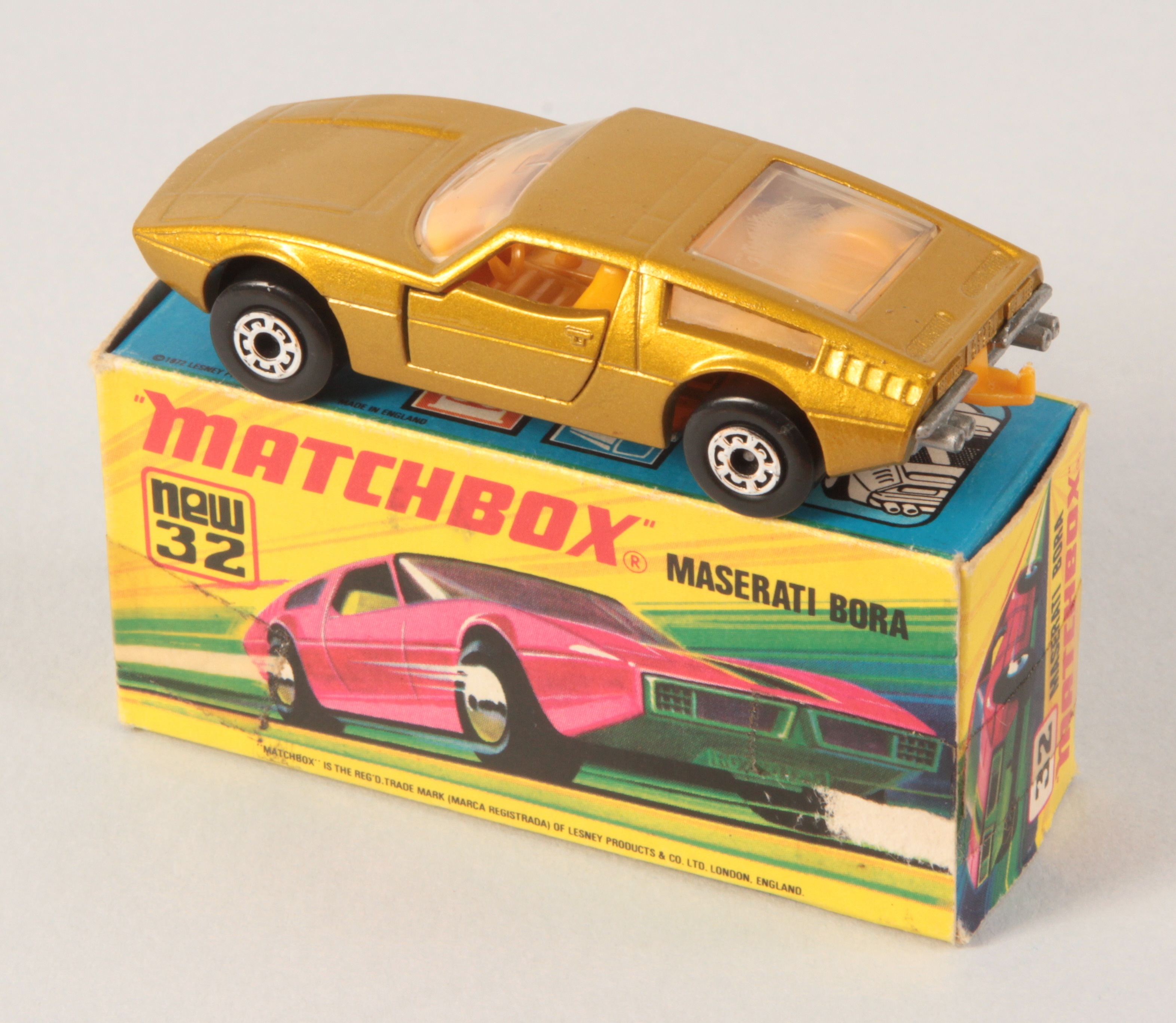 Lot 162 - Matchbox Superfast 32b Maserati Bora Twin
