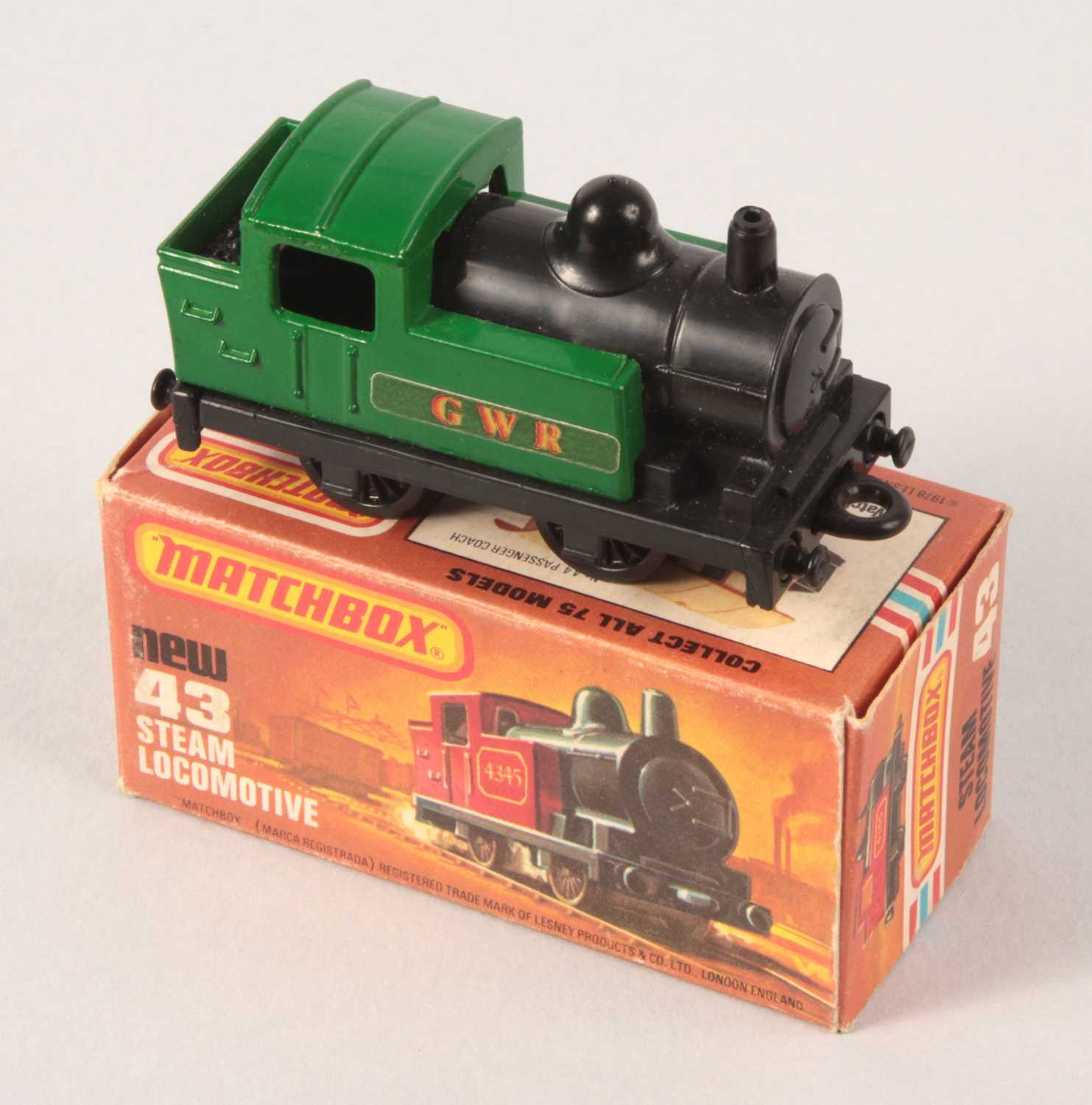 Lot 206 - Matchbox Superfast 43c Steam Locomotive WITH