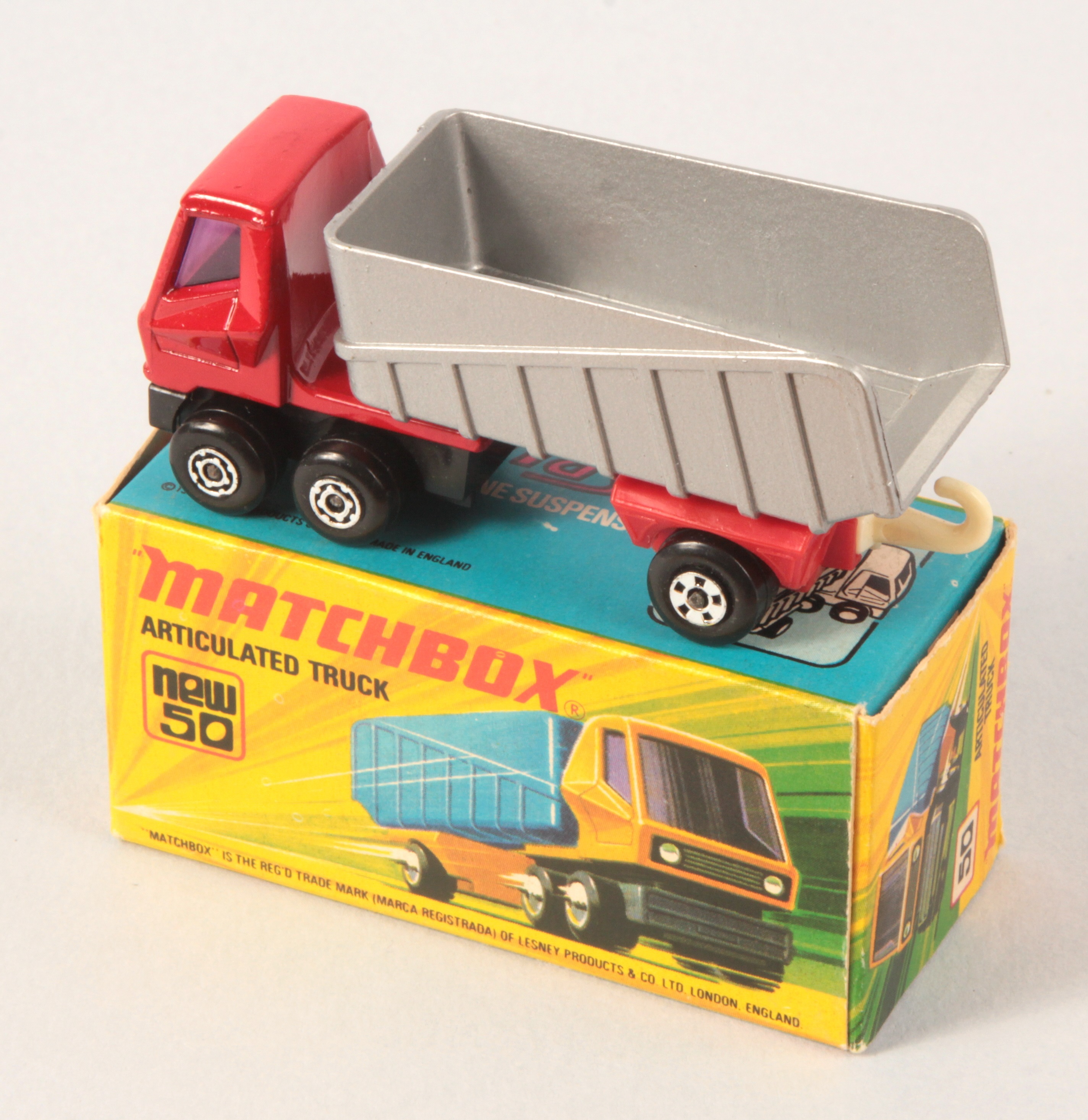 Lot 230 - Matchbox Superfast 50b Articulated Truck