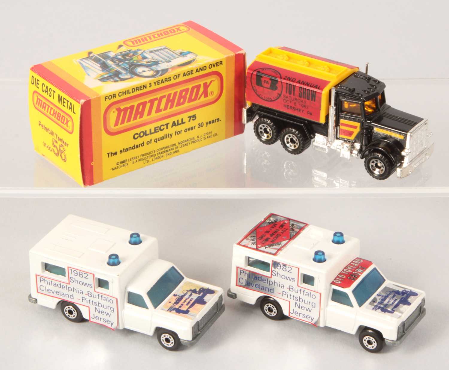 Lot 253 - Matchbox Superfast Group of 3 x American Toy