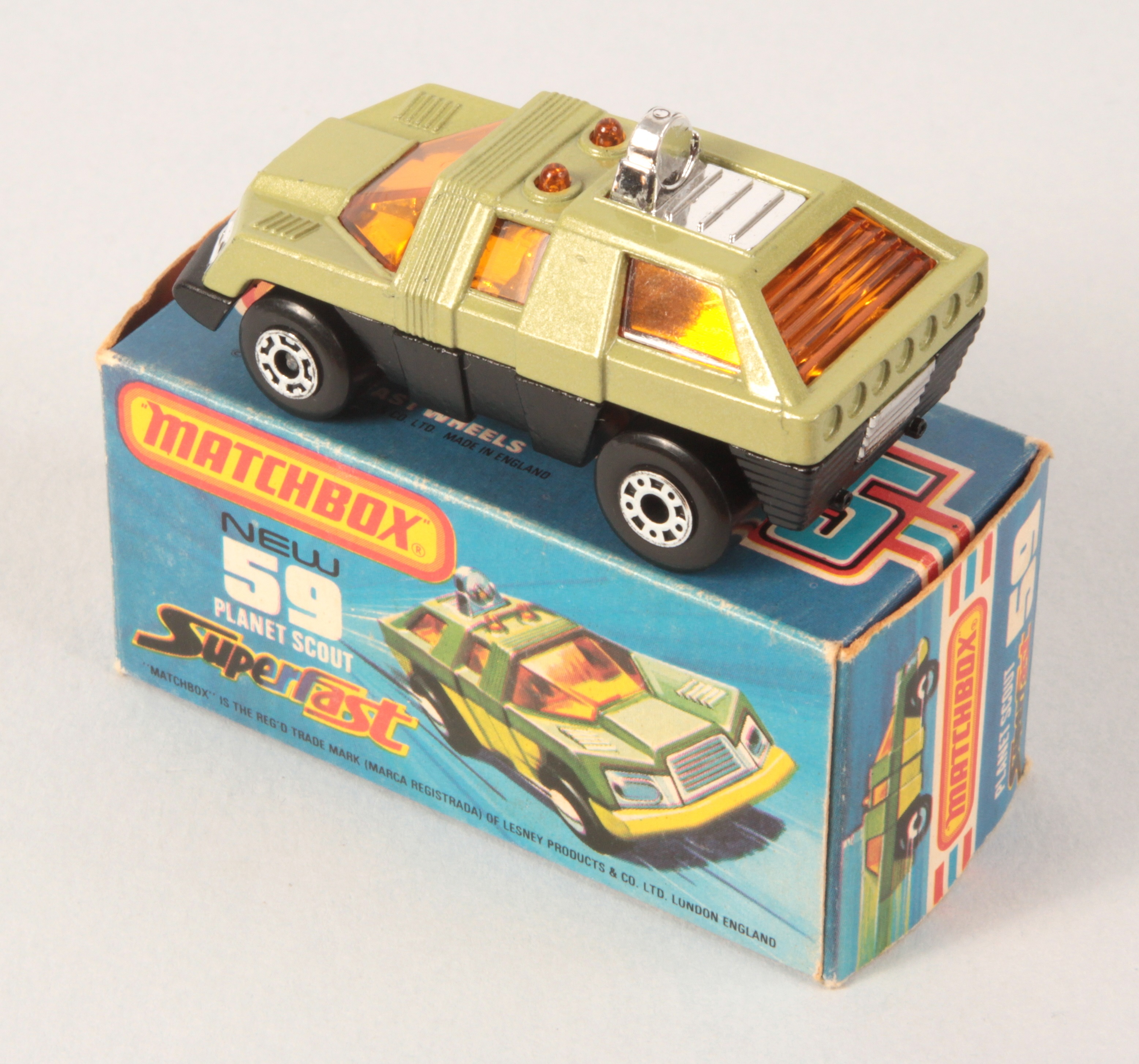 Lot 259 - Matchbox Superfast 59c Planet Scout RARE