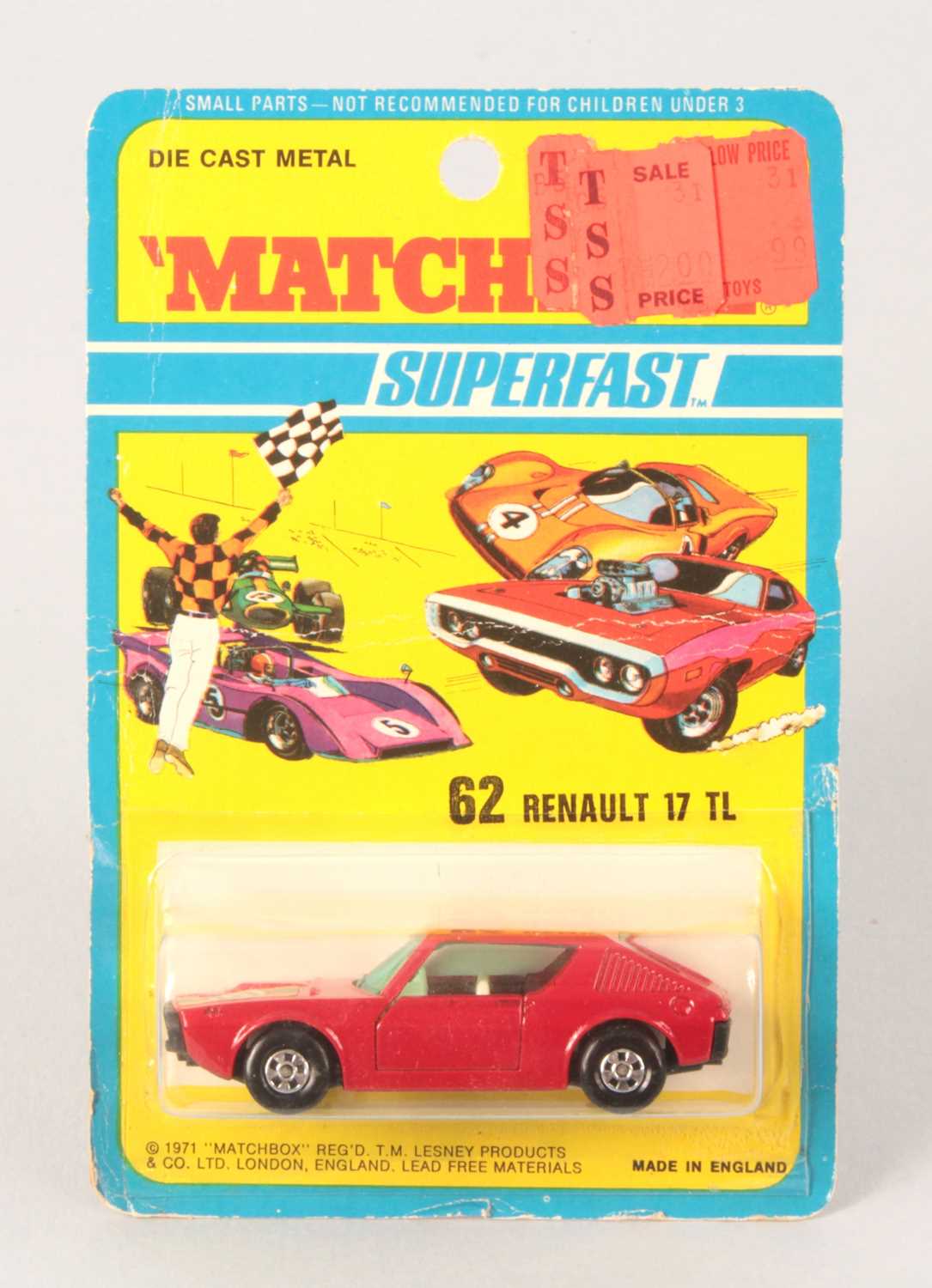Lot 275 - Matchbox Superfast 62c Renault 17 TL - RARE
