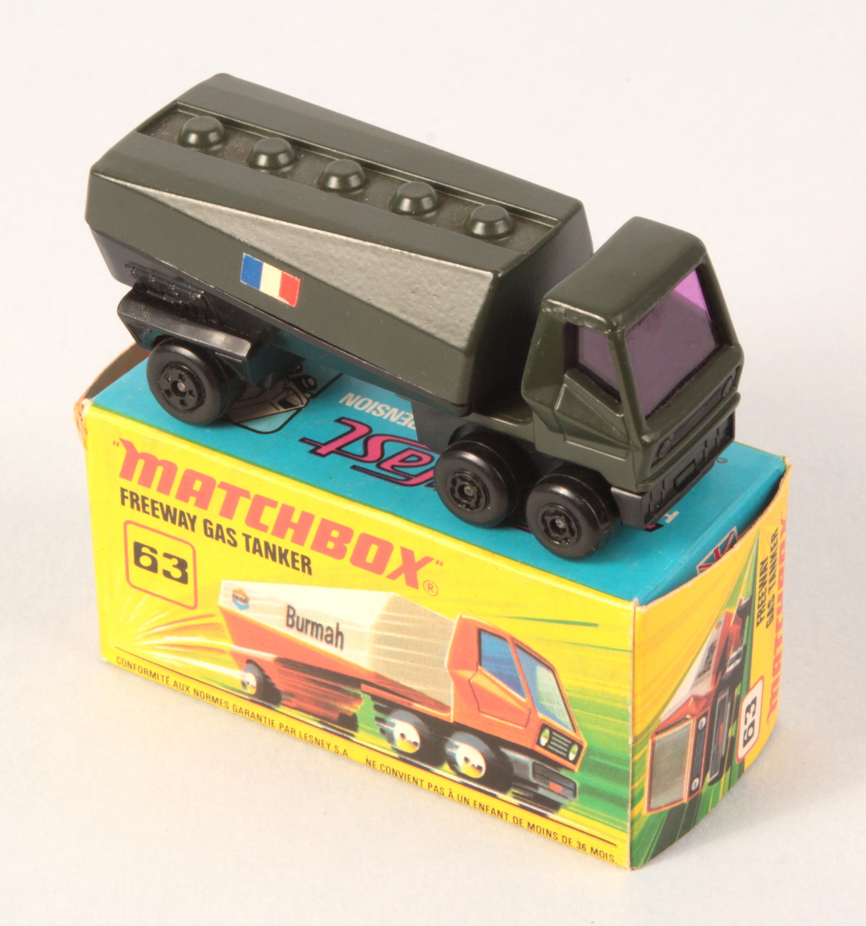 Lot 276 - Matchbox Superfast 63b Freeway Gas Tanker