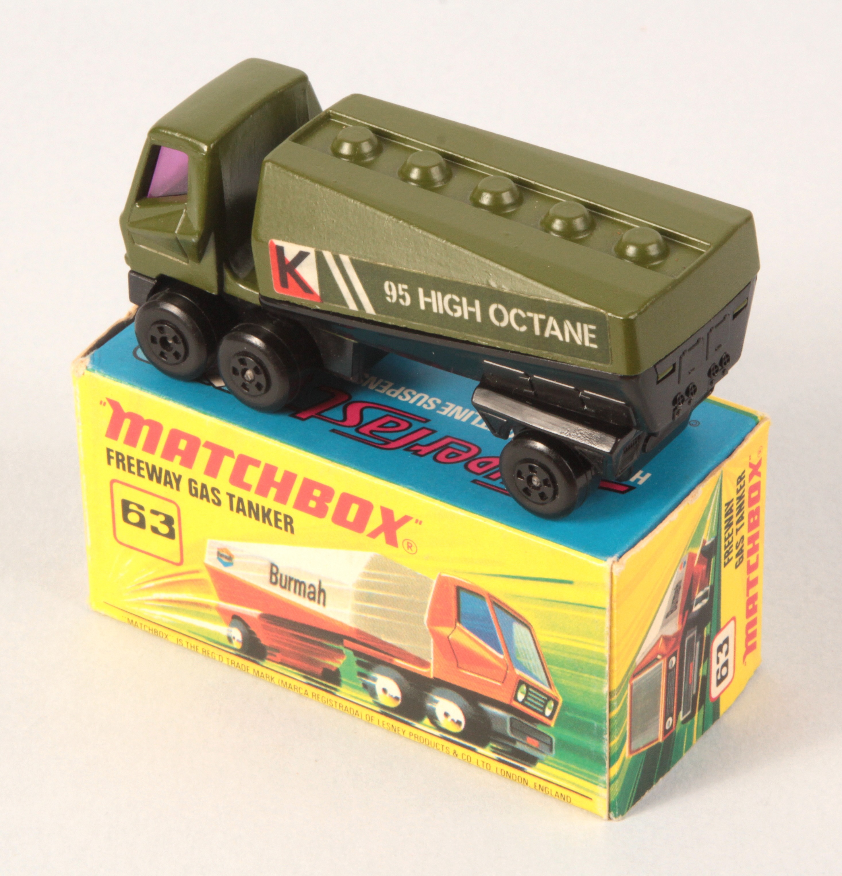Lot 277 - Matchbox Superfast 63b Freeway Gas Tanker