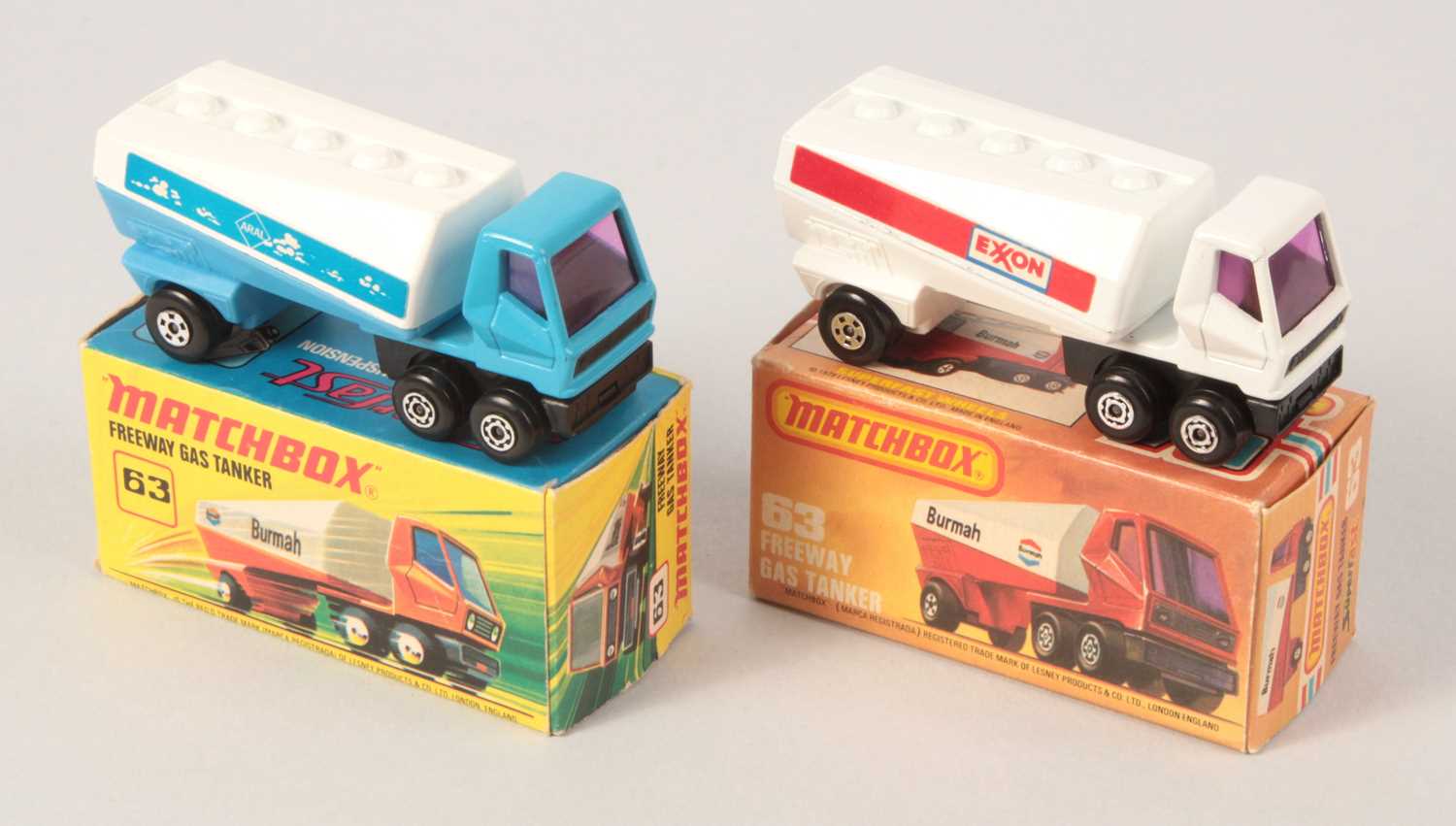 Lot 280 - Matchbox Superfast 2 x 63b Freeway Gas
