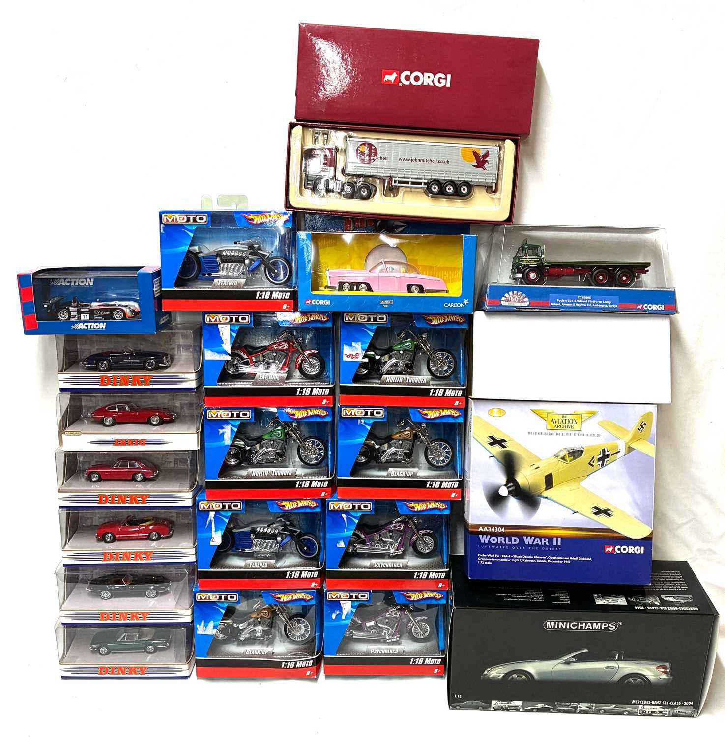 Lot 186 - Minichamps, Matchbox Dinky, Corgi - Mixed