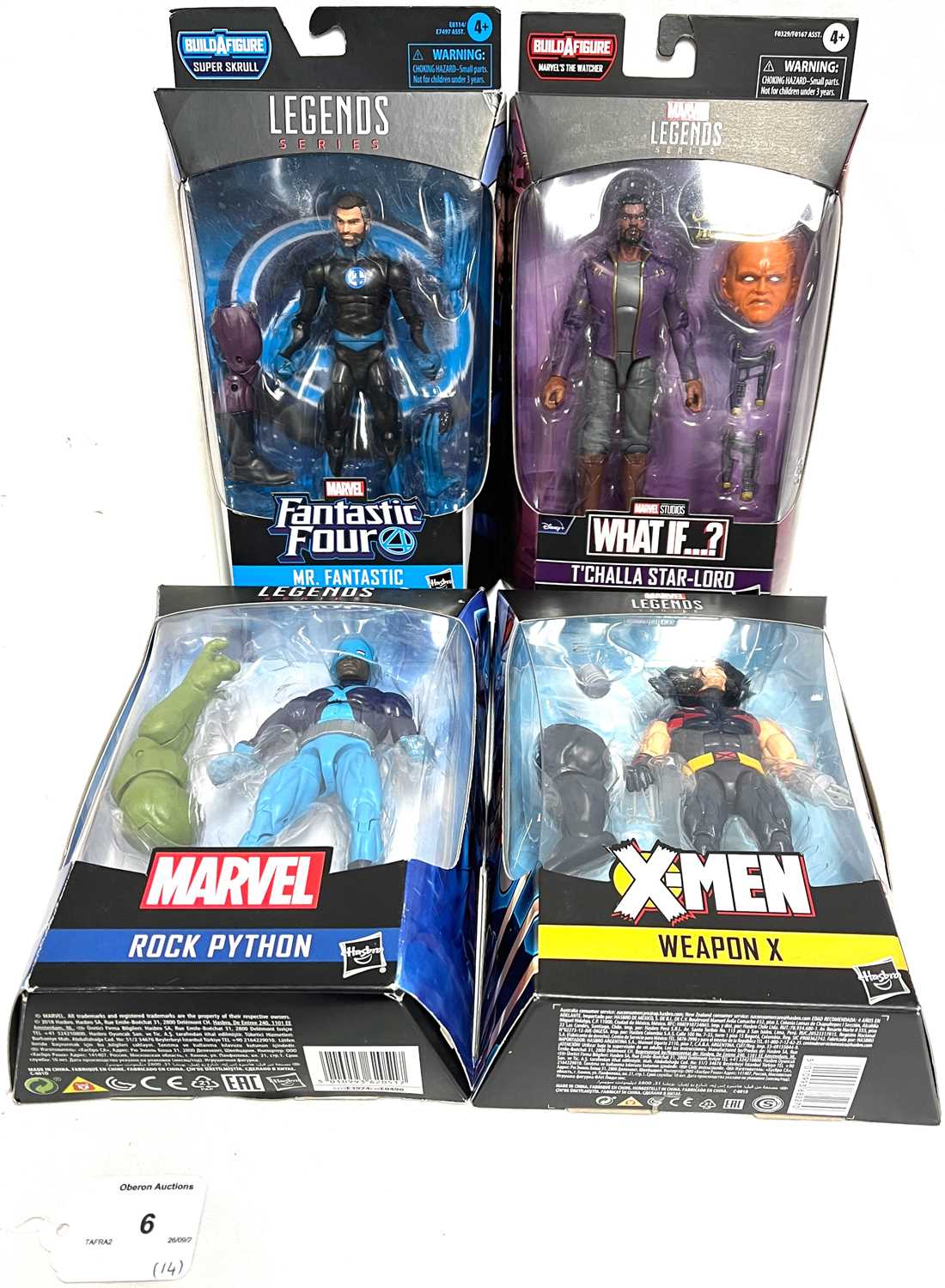 Lot 6 - Hasbro Marvel Legends figures x 14