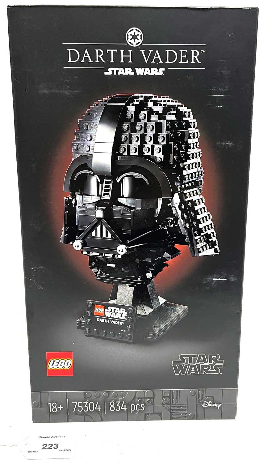 Lot 223 - Lego Star Wars Set number 75324 Dark Trooper