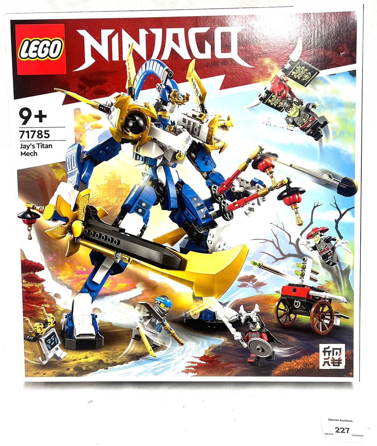 Lot 227 - Lego Ninjago Set number 71785 Jay's Titan