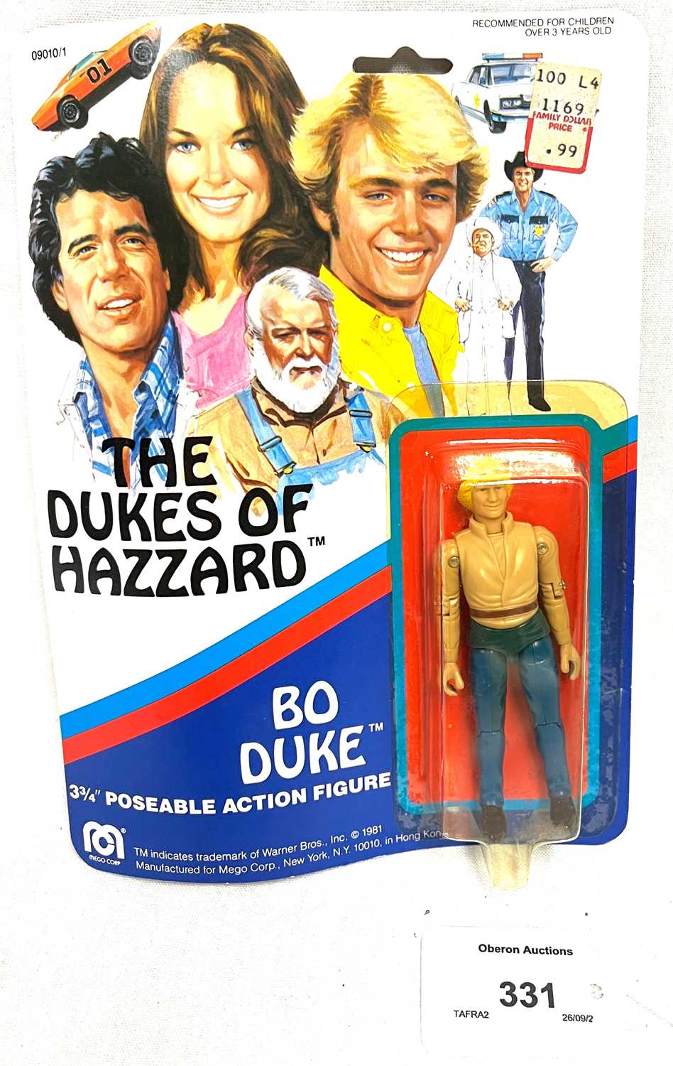 Lot 331 - Mego vintage The Dukes of Hazzard Bo Duke 3