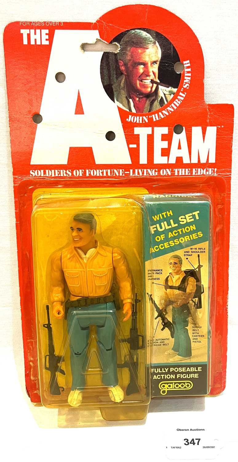 Lot 347 - Galoob vintage The A-Team John Hannibal