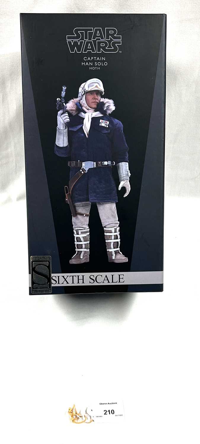 Lot 210 - Sideshow Star Wars Commander Han Solo 1:6