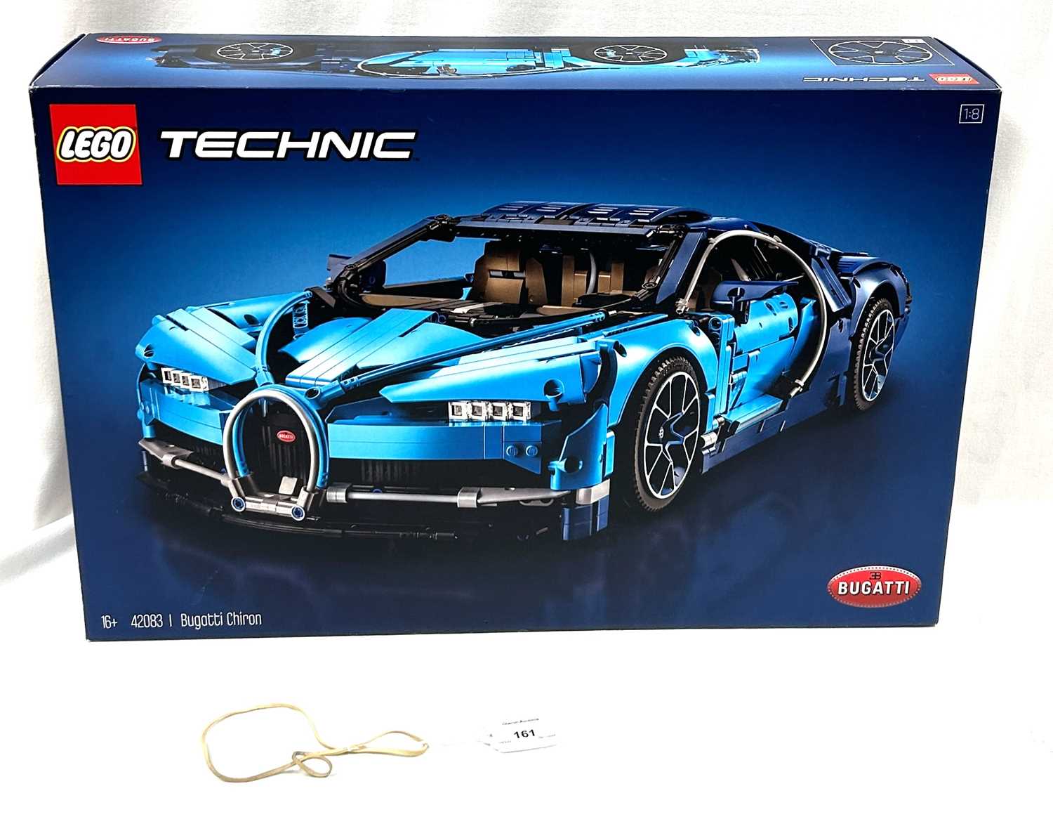 Lot 161 - Lego Technic Set number 42083 Buggati Chiron