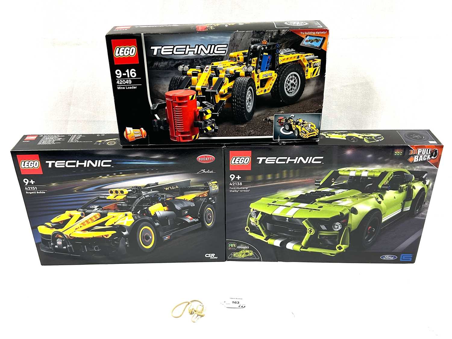 Lot 163 - Lego Technics Sets x 3