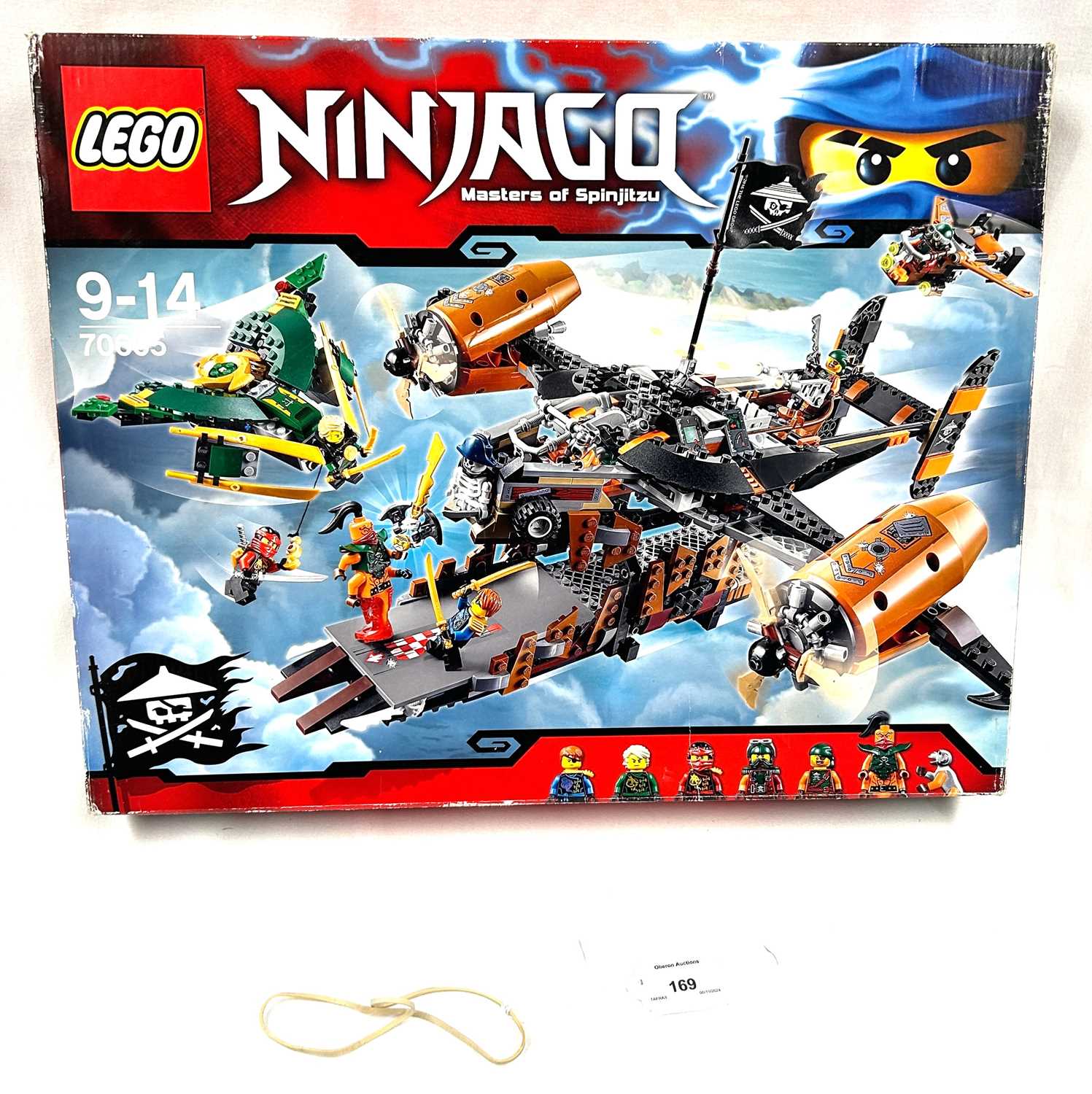 Lot 169 - Lego Ninjago Set number 70605 Misfortune's