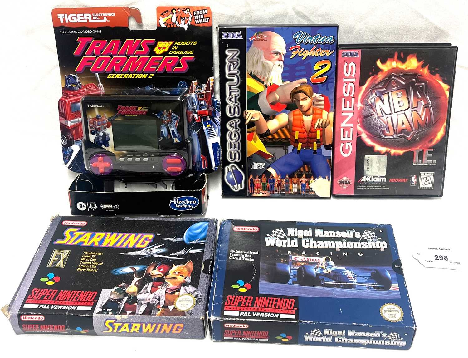 Lot 298 - Tiger Electronics Transformers Generation 2