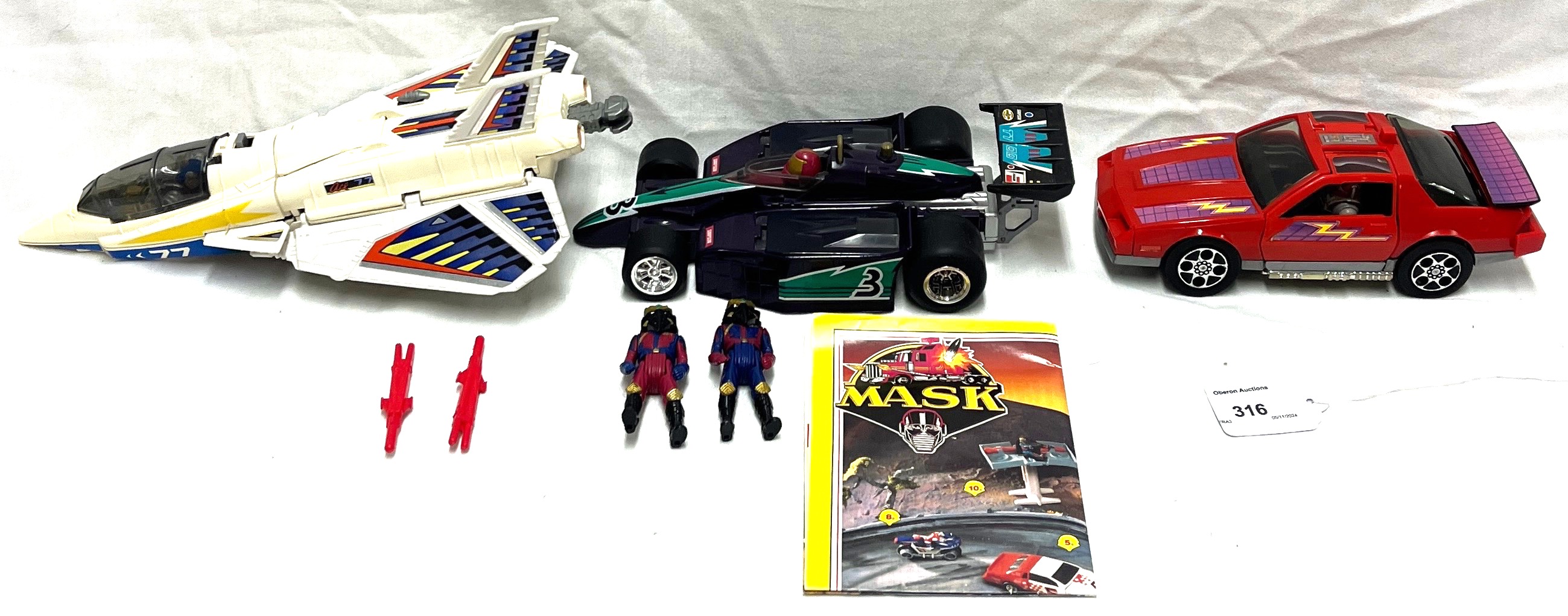 Lot 316 - Kenner MASK vintage vehicles x 3 MIB