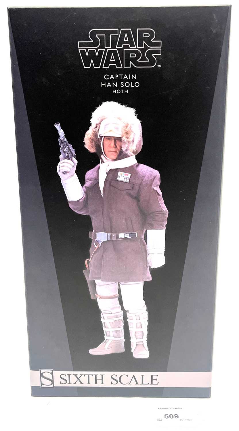 Lot 509 - Sideshow Star Wars Han Solo Hoth 1:6th scale