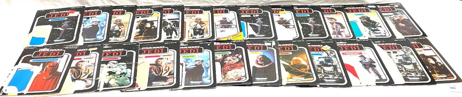 Lot 568 - Star Wars vintage 3 3/4" figures used