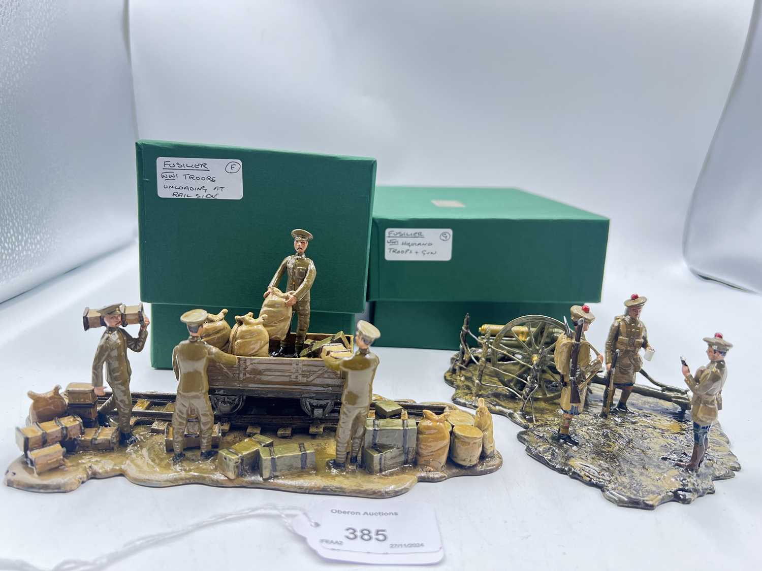 Lot 385 - Fusilier Miniatures - WW1 Collectors Series