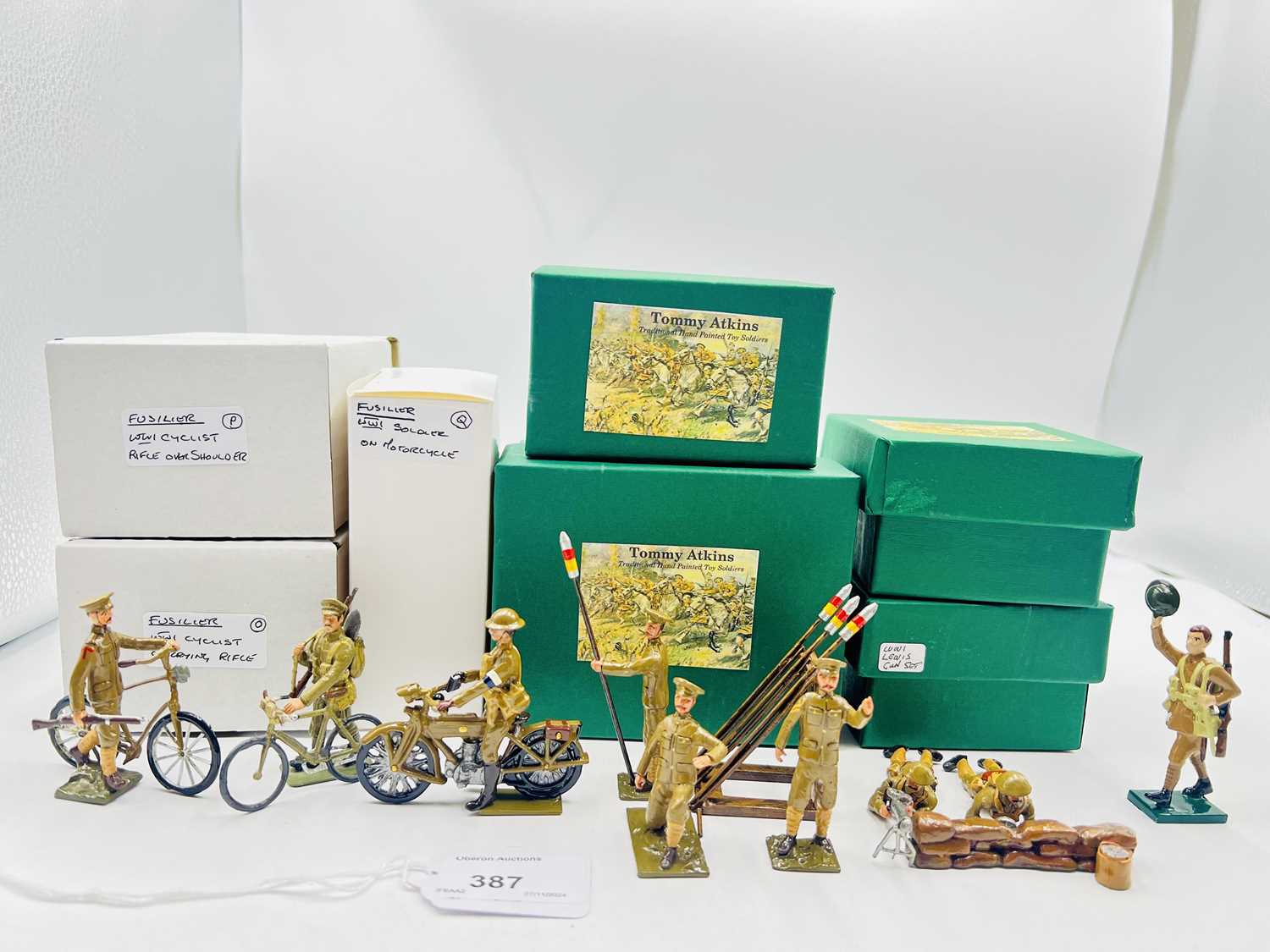 Lot 387 - Fusilier Miniatures / Tommy Atkins - WW1