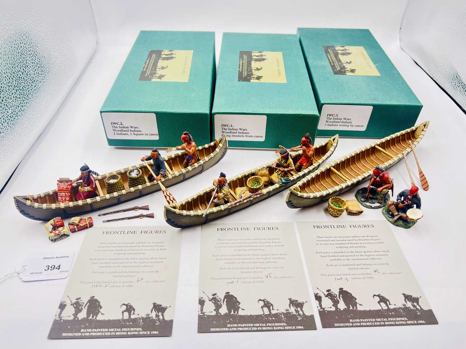 Lot 394 - Frontline Figures - The Indian Wars Limited