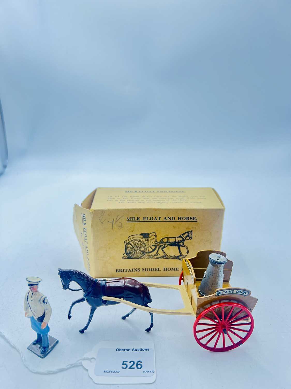 Lot 526 - Britains - Farm Series - Set 45F - Milk