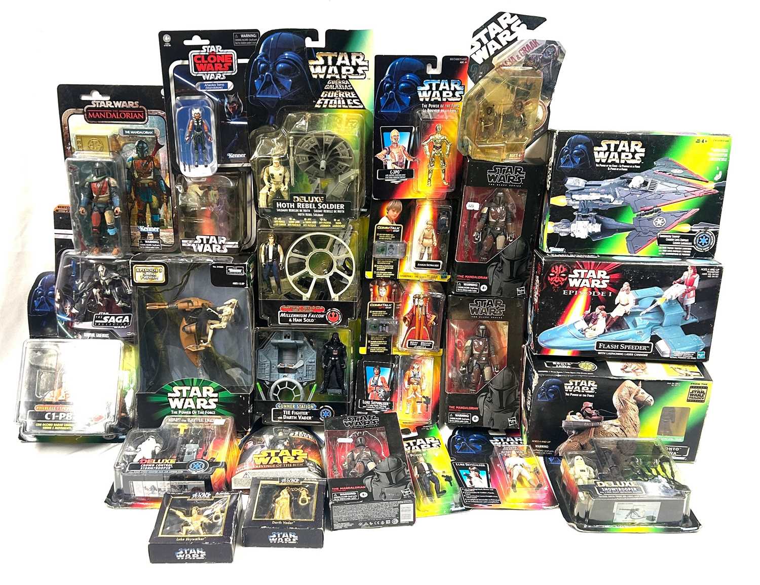 Lot 117 - Large selection of Modern Star Wars figures
