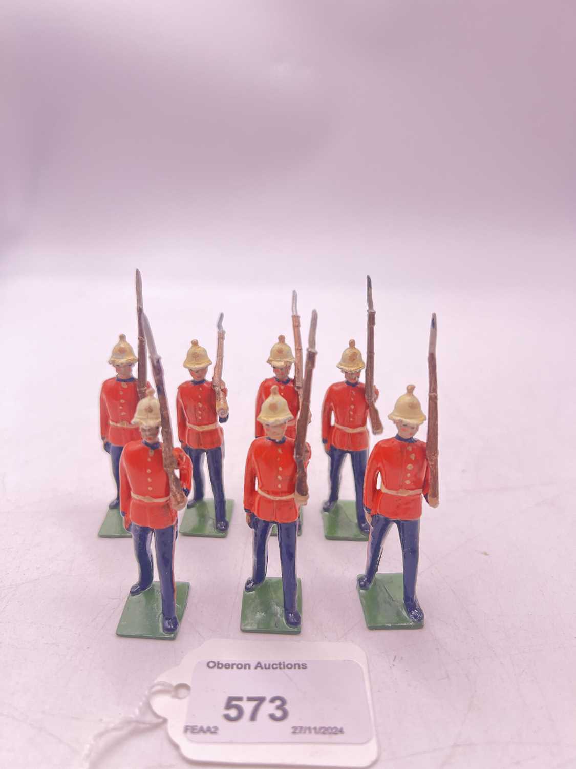 Lot 573 - Britains - From Set 1620 - Royal Marine