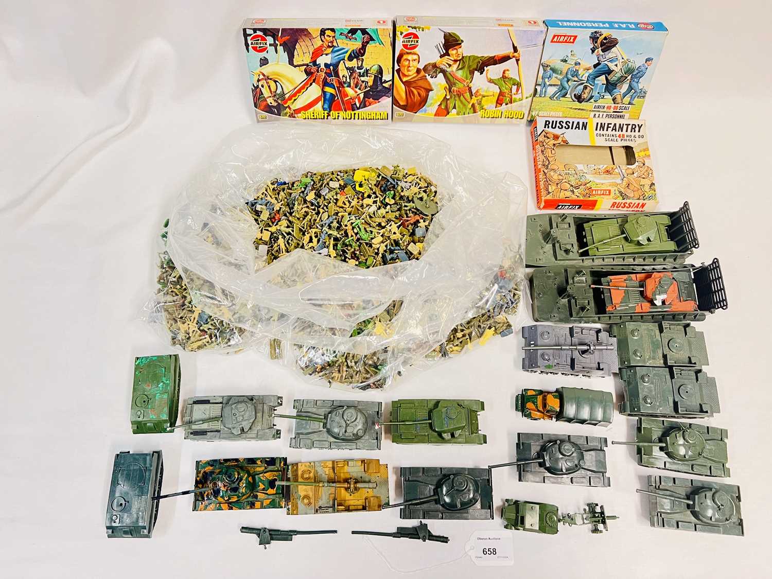 Lot 658 - Airfix - Attack Force HO/OO Ready-Made