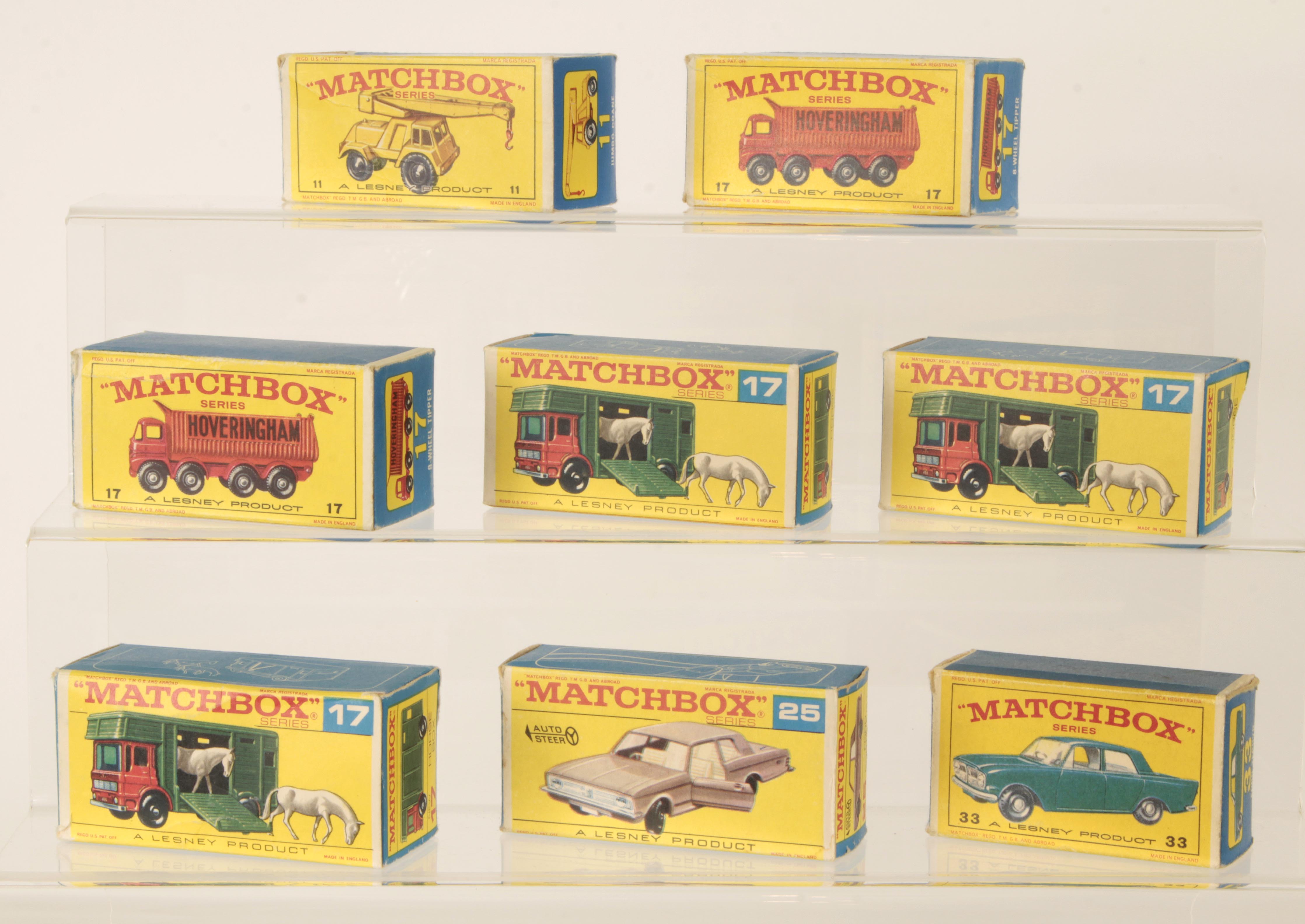 Lot 73 - Matchbox Regular Wheels Group of Original