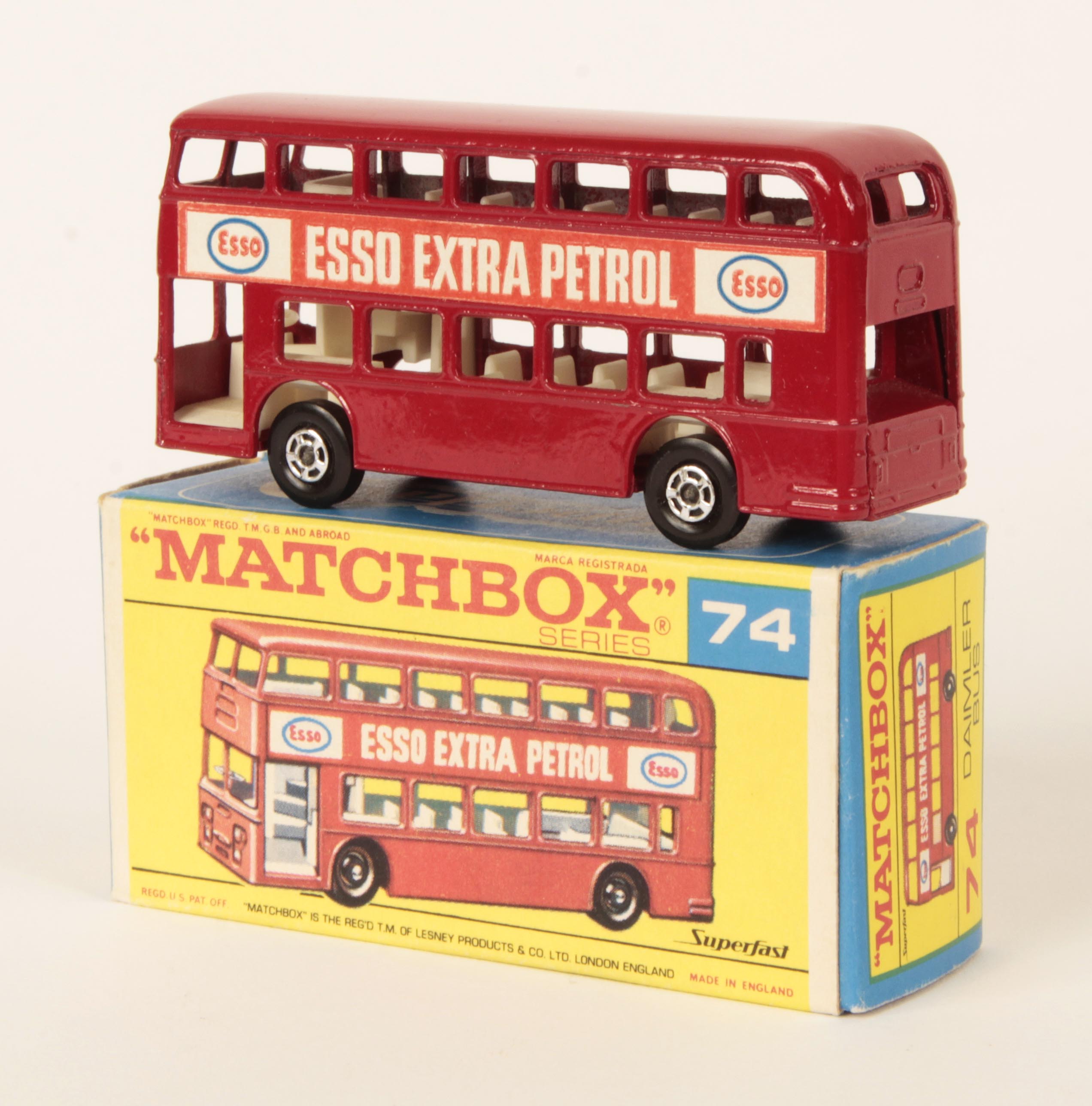 Lot 185 - Matchbox Superfast 74a Daimler Fleetline Bus