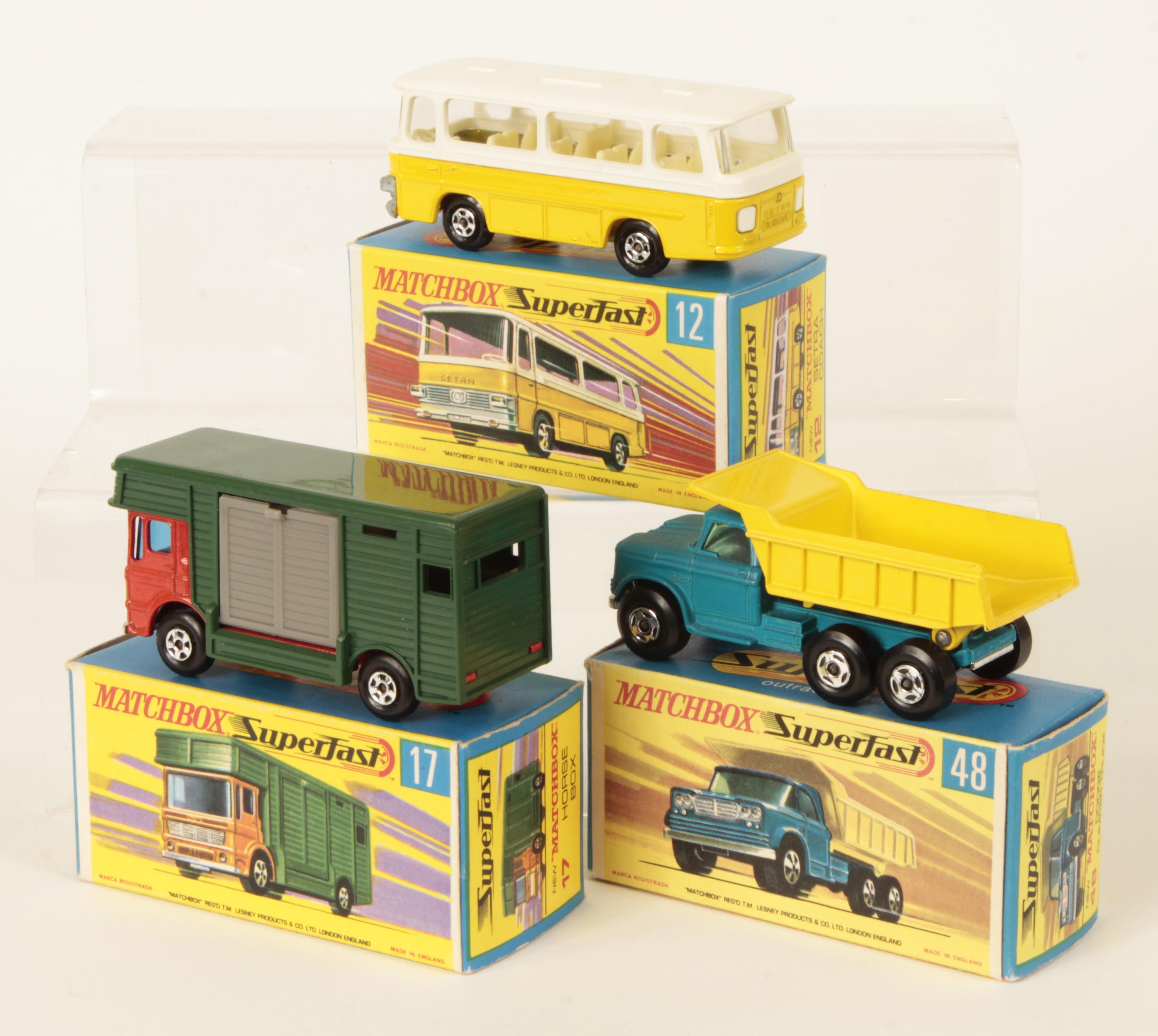 Lot 222 - Matchbox Superfast Group of Early 1970's