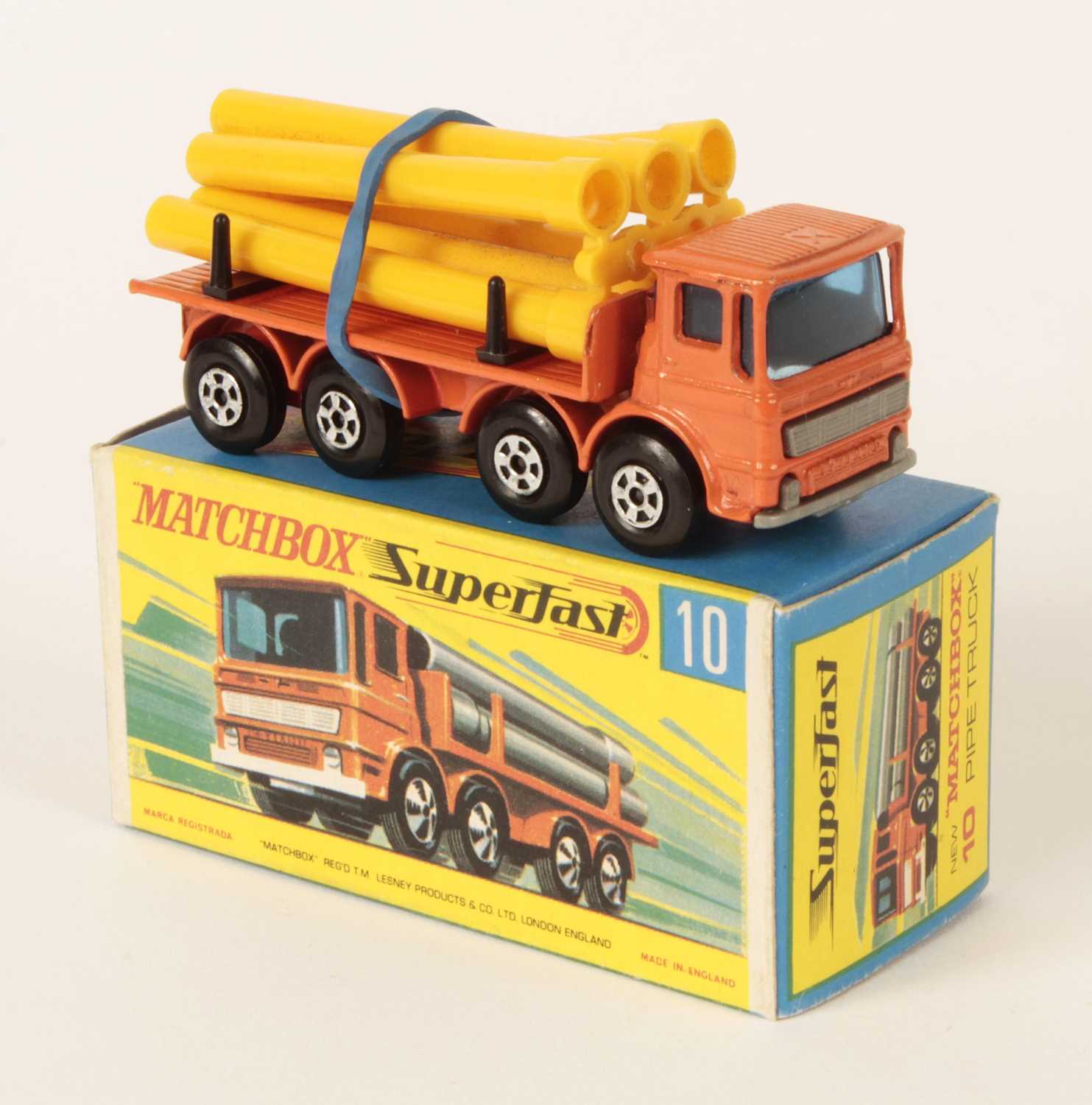 Lot 236 - Matchbox Superfast 10a Leyland Pipe Truck