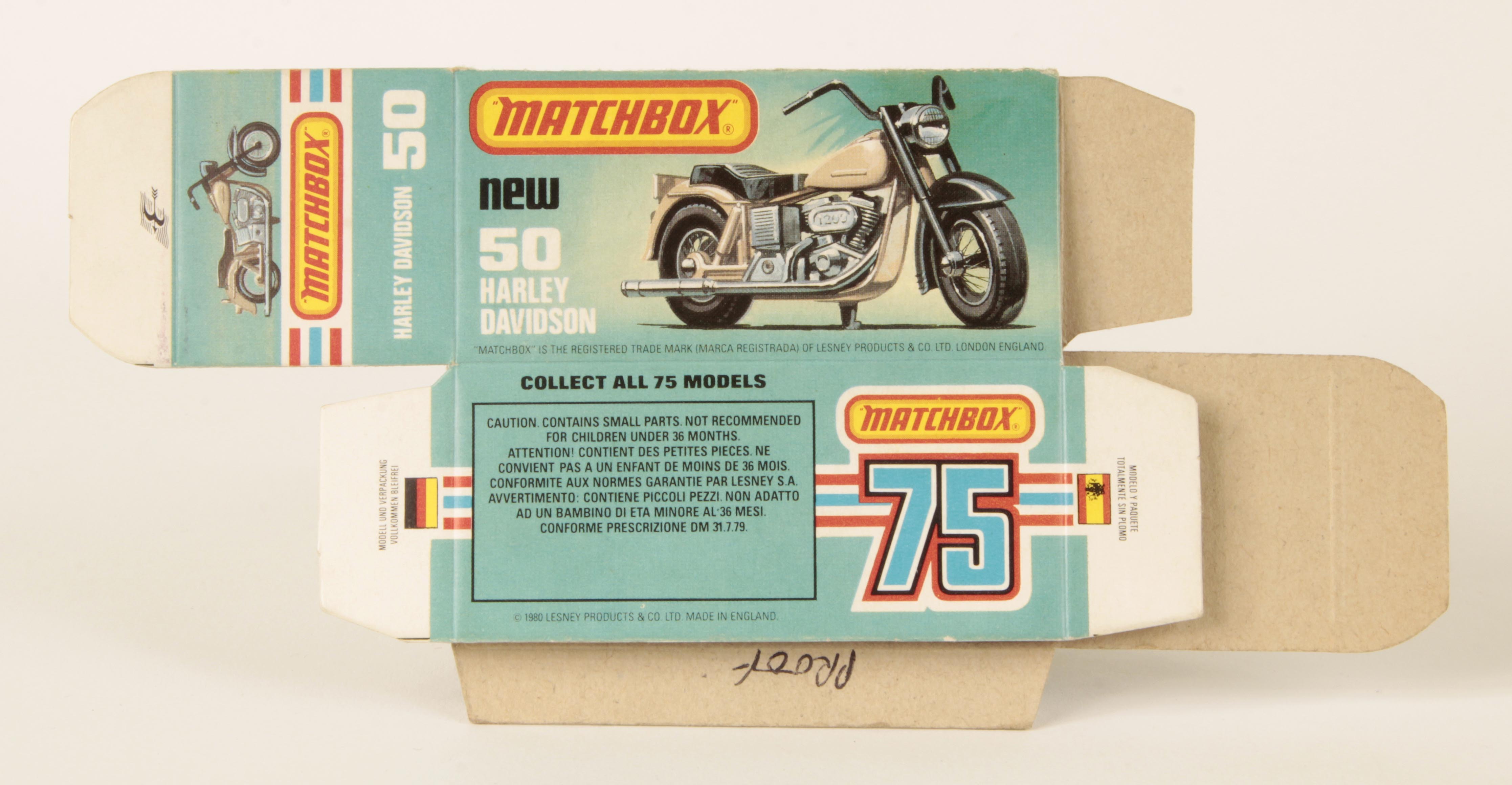 Lot 382 - Matchbox Superfast Bowater's Printers Proof