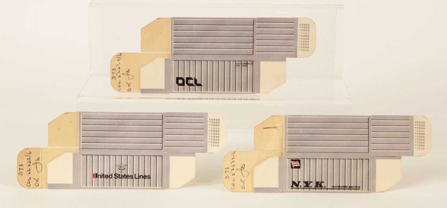 Lot 387 - Matchbox 3 x Bowater's Printers Proof PS-1