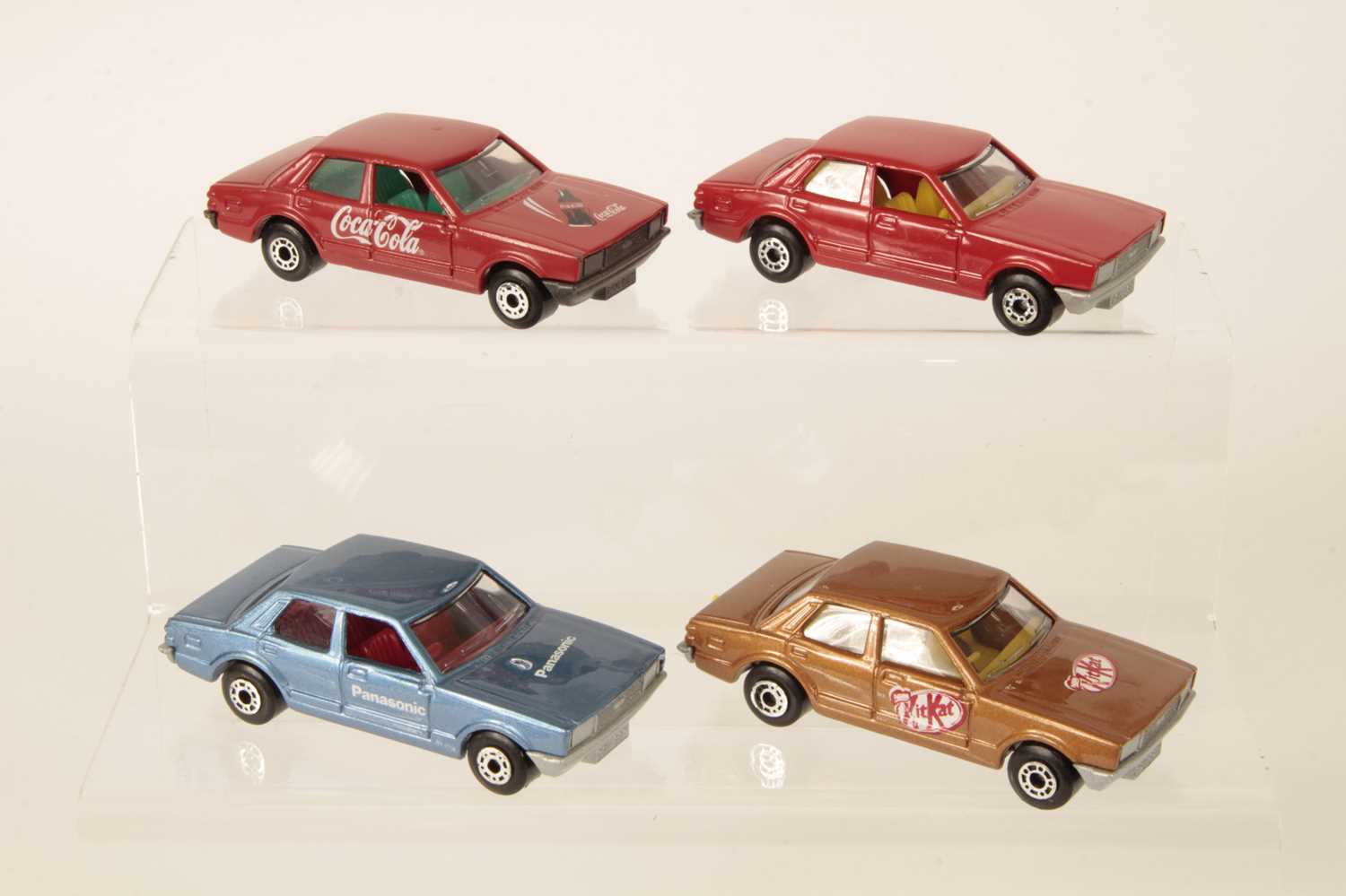 Lot 430 - Matchbox Superfast 4 x 55d Ford Cortina MADE