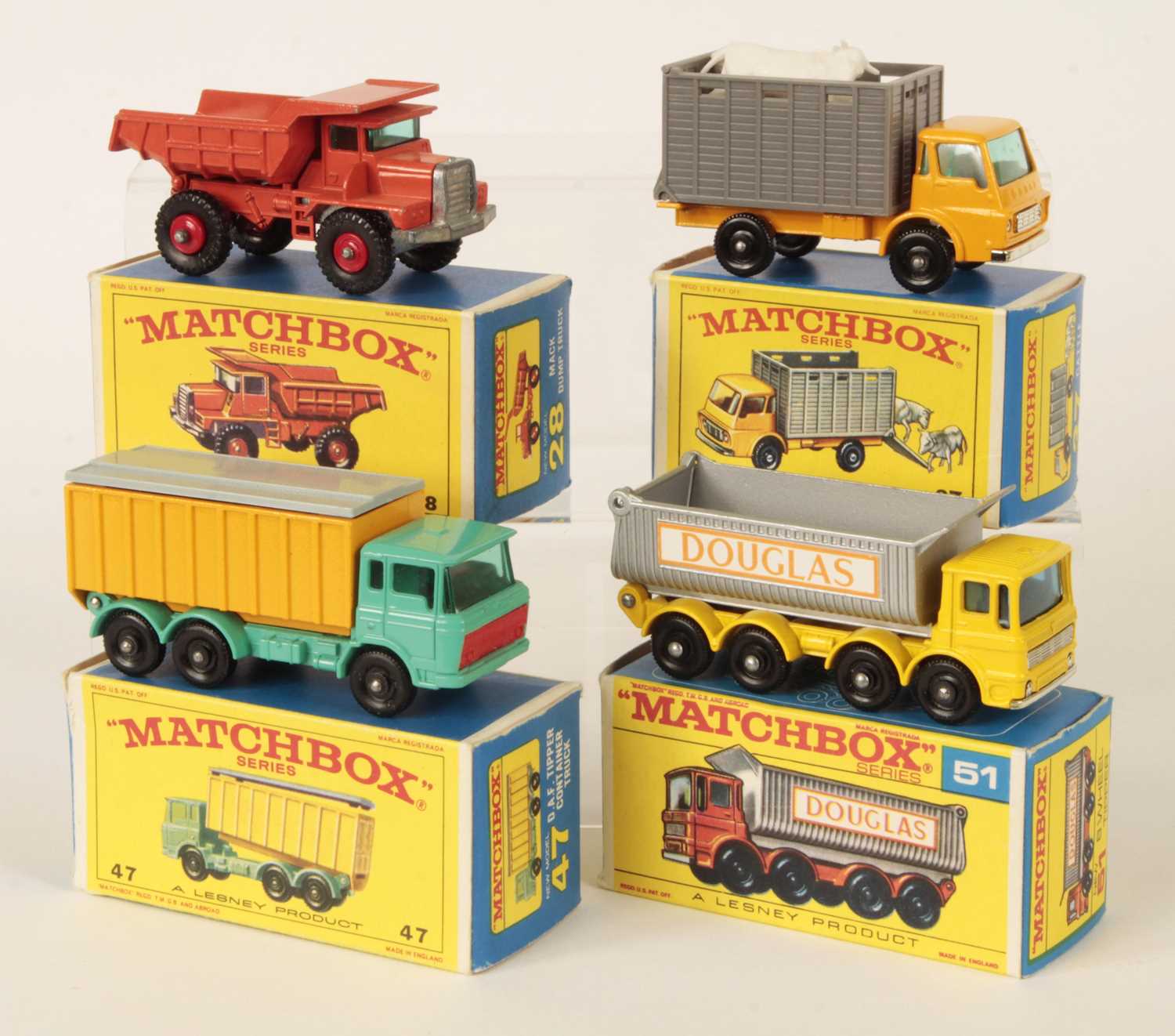 Lot 515 - Matchbox Regular Wheels Group of 4 x Harder