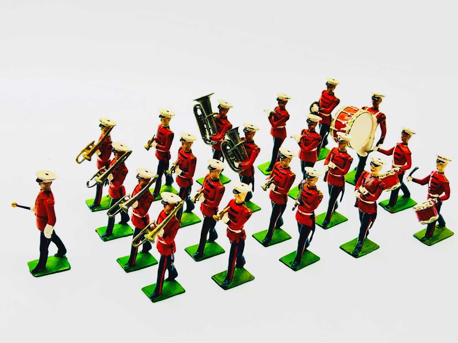 Lot 48 - Britains - Set 2014 - US Marines Corps Band