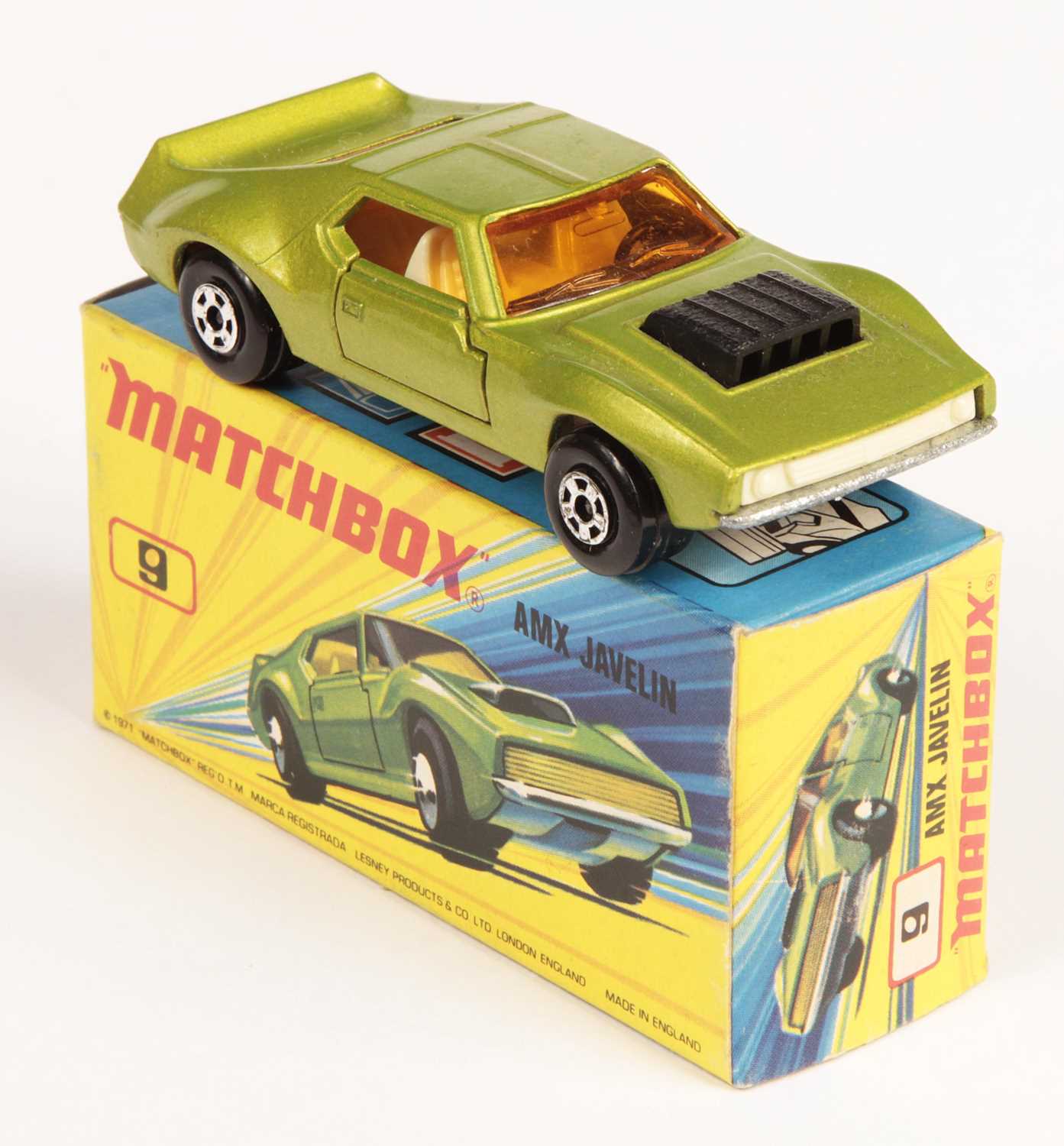 Lot 58 - Matchbox Superfast 9b AMX Javelin RARE IVORY