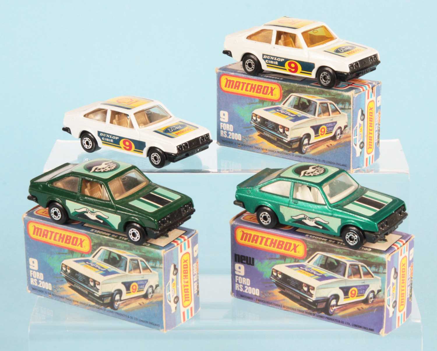 Lot 60 - Matchbox Superfast 4 X 9c Ford Escort RS2000