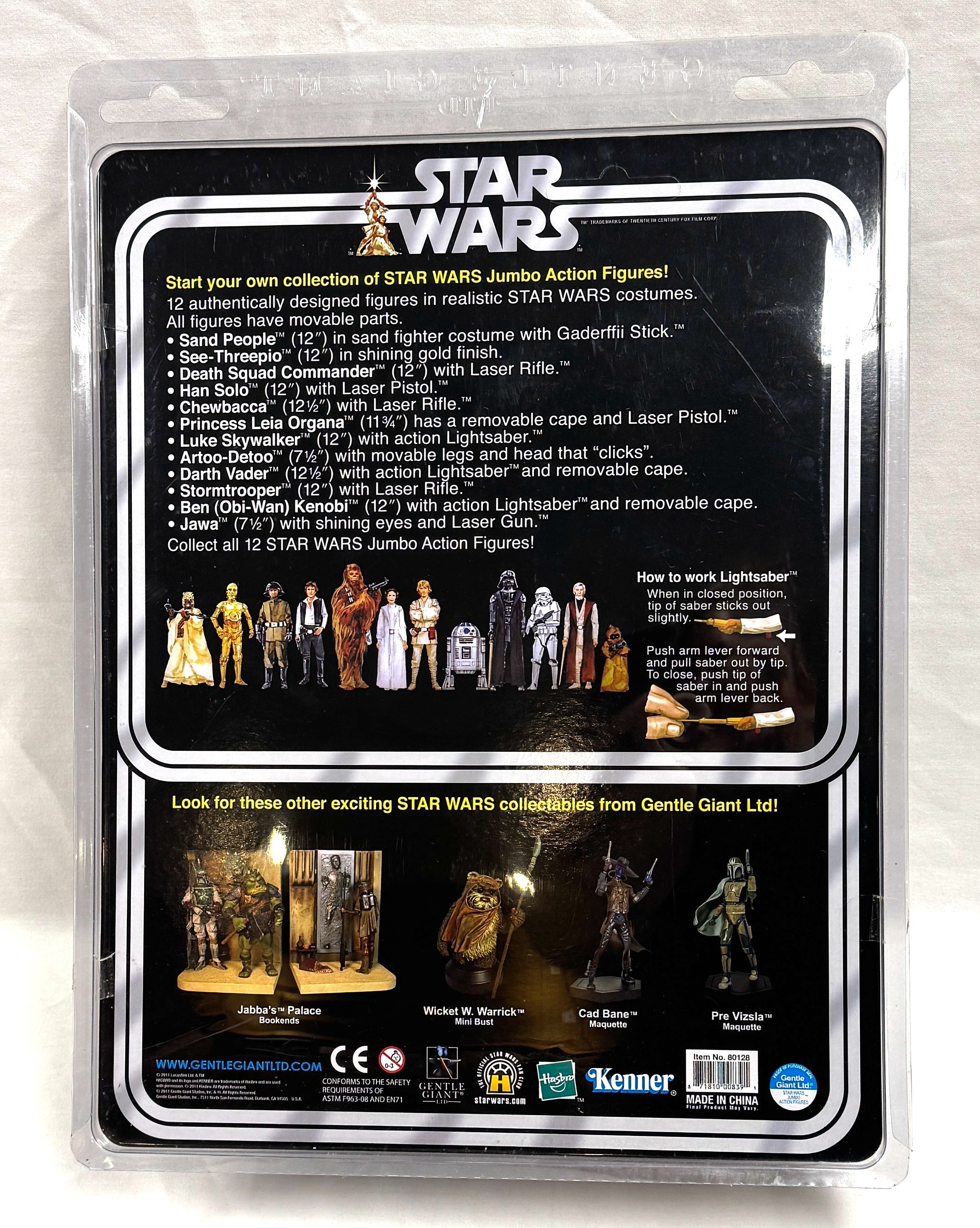 Lot 9 - Gentle Giant Star Wars Kenner Jumbo 12" Ben