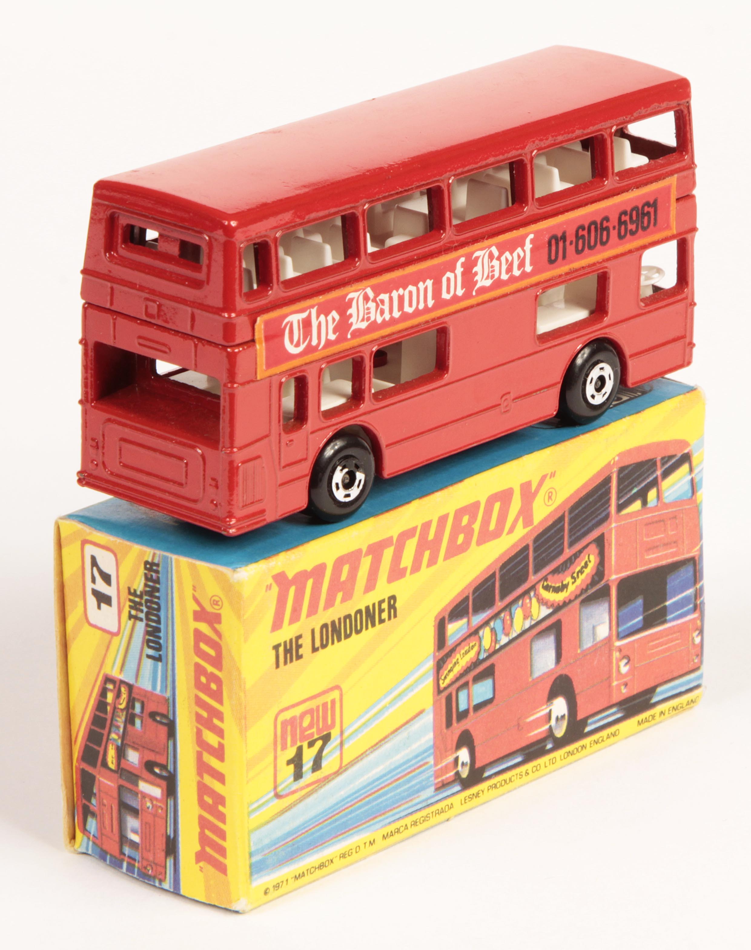 Lot 88 - Matchbox Superfast 17b Daimler Fleetline