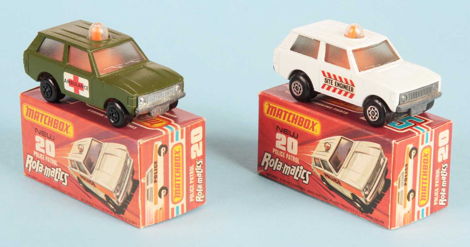 Lot 111 - Matchbox Superfast 2 x 20b Range Rover