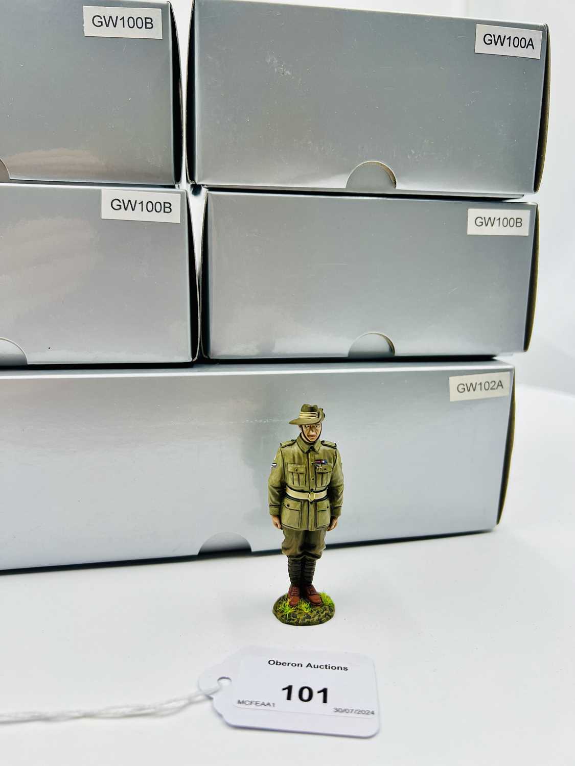 Lot 101 - Thomas Gunn Limited Edition Miniatures - WW1