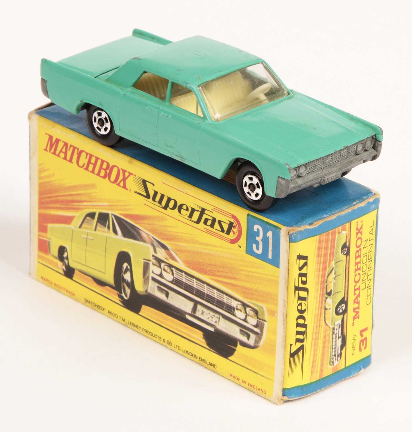 Lot 144 - Matchbox Superfast 31c Lincoln Continental