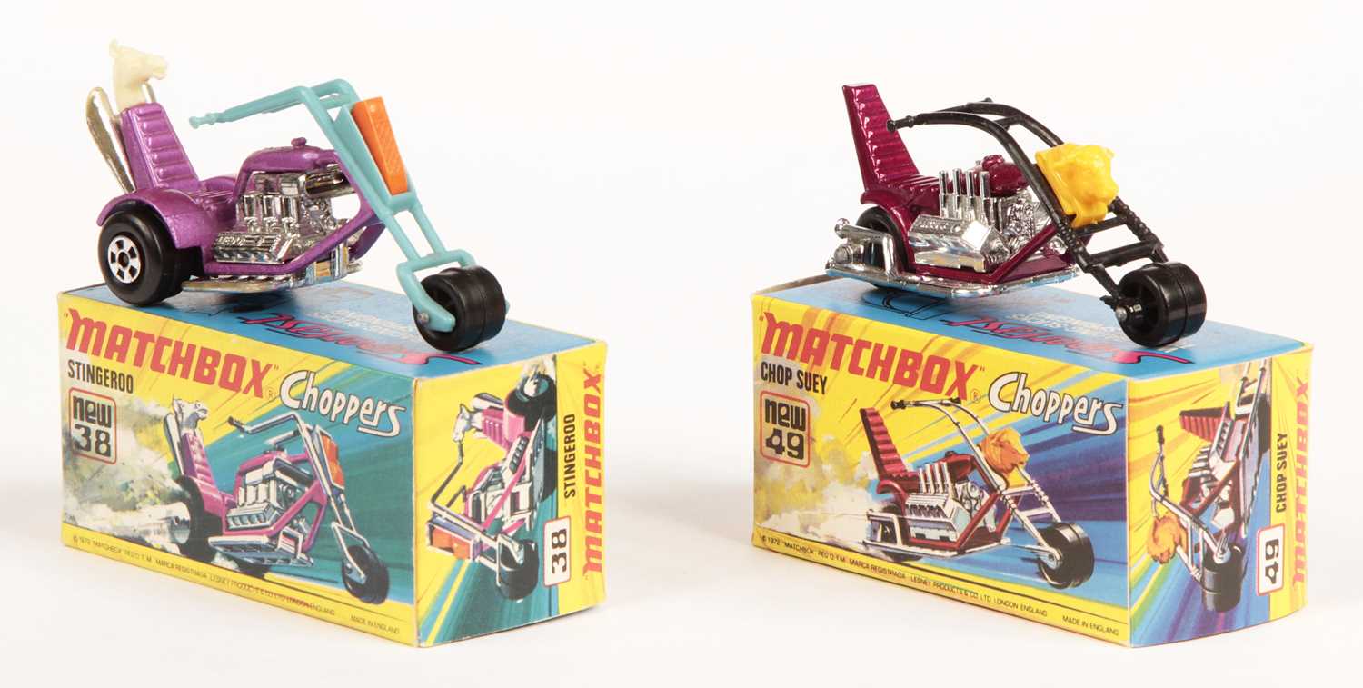 Lot 172 - Matchbox Superfast Pair of Chopper