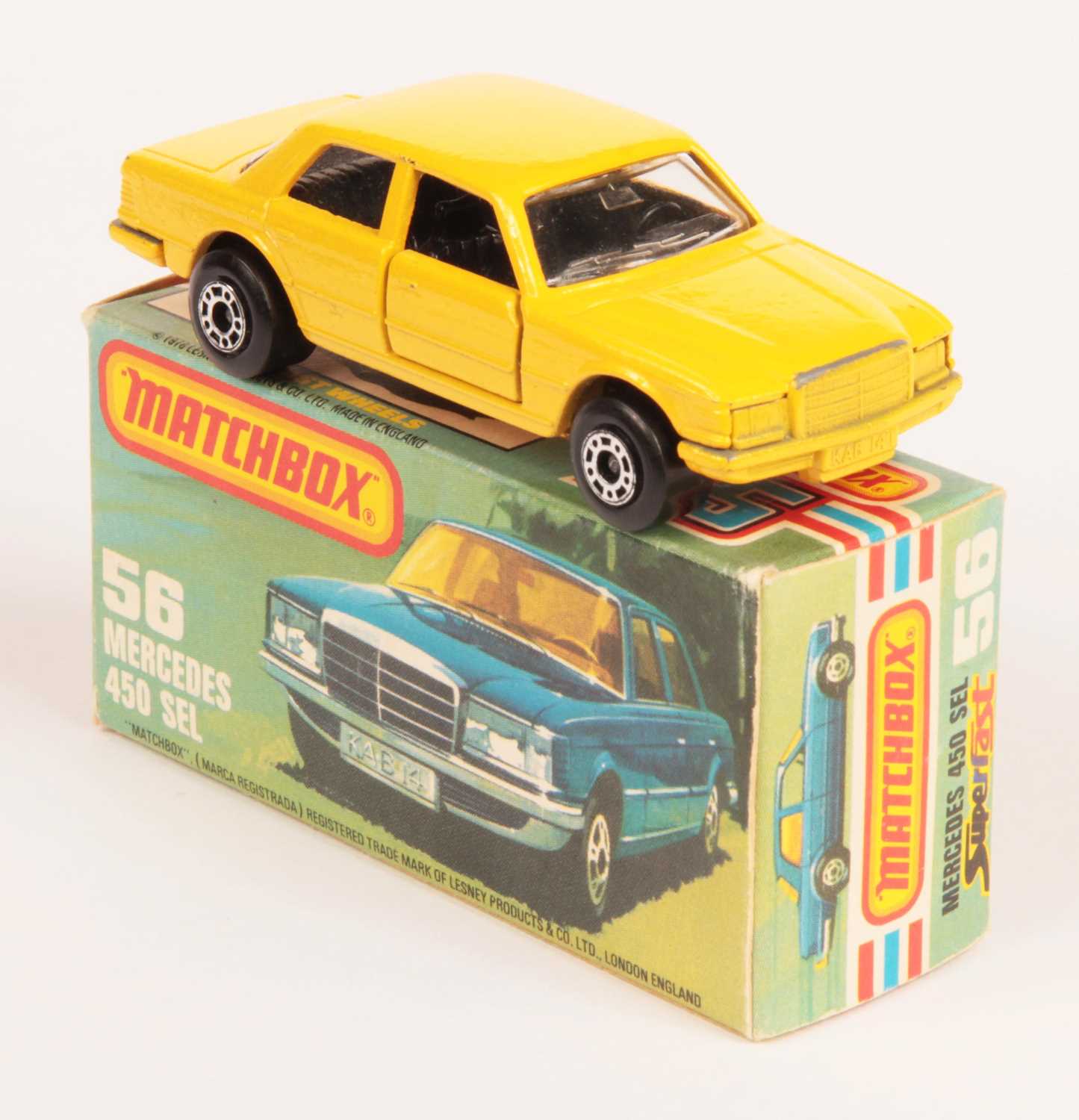 Lot 219 - Matchbox Superfast 56c Mercedes 450 SEL